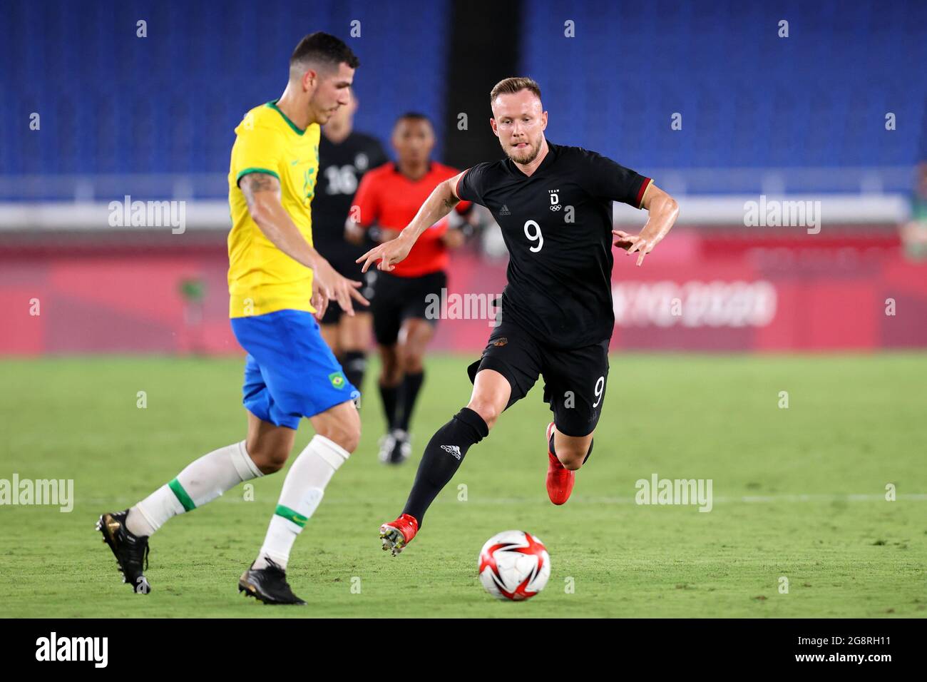 Kanagawa, Japan. 22nd July, 2021. Teuchert Cedric (GER) Football/Soccer ...