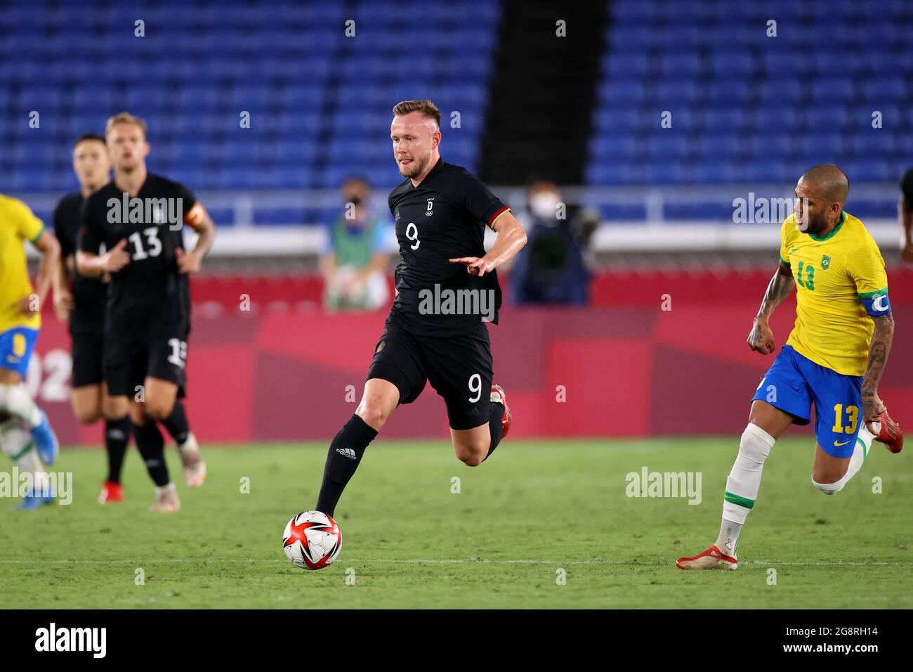 Kanagawa, Japan. 22nd July, 2021. Teuchert Cedric (GER) Football/Soccer ...