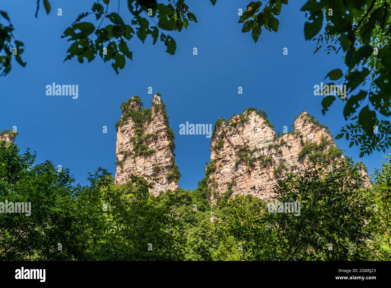 The Gathering of Heavenly Soldiers scenic rock formations, Avatar ...