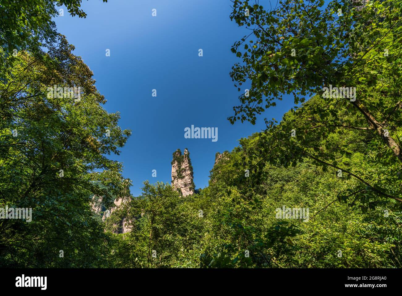 The Gathering of Heavenly Soldiers scenic rock formations, Avatar ...