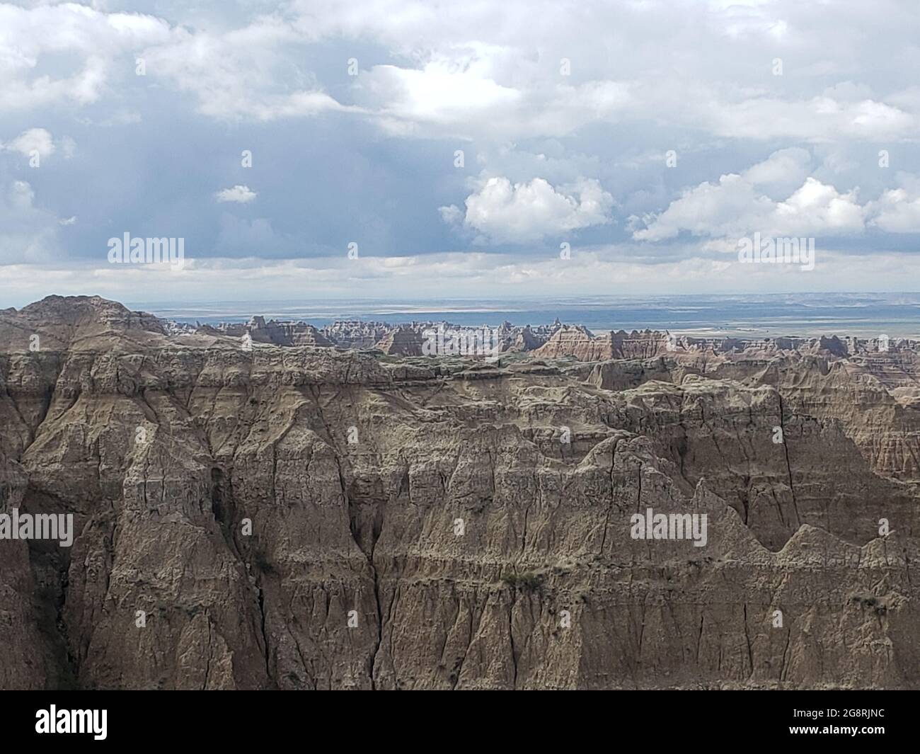 Pinnacles Overlook, Badlands National Park, South Dakota Stock Photo ...