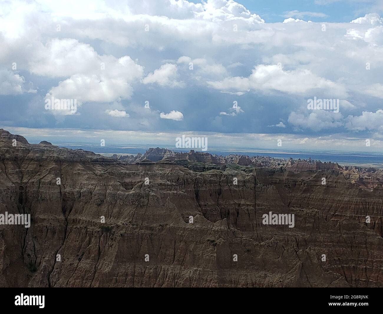 Pinnacles Overlook, Badlands National Park, South Dakota Stock Photo ...