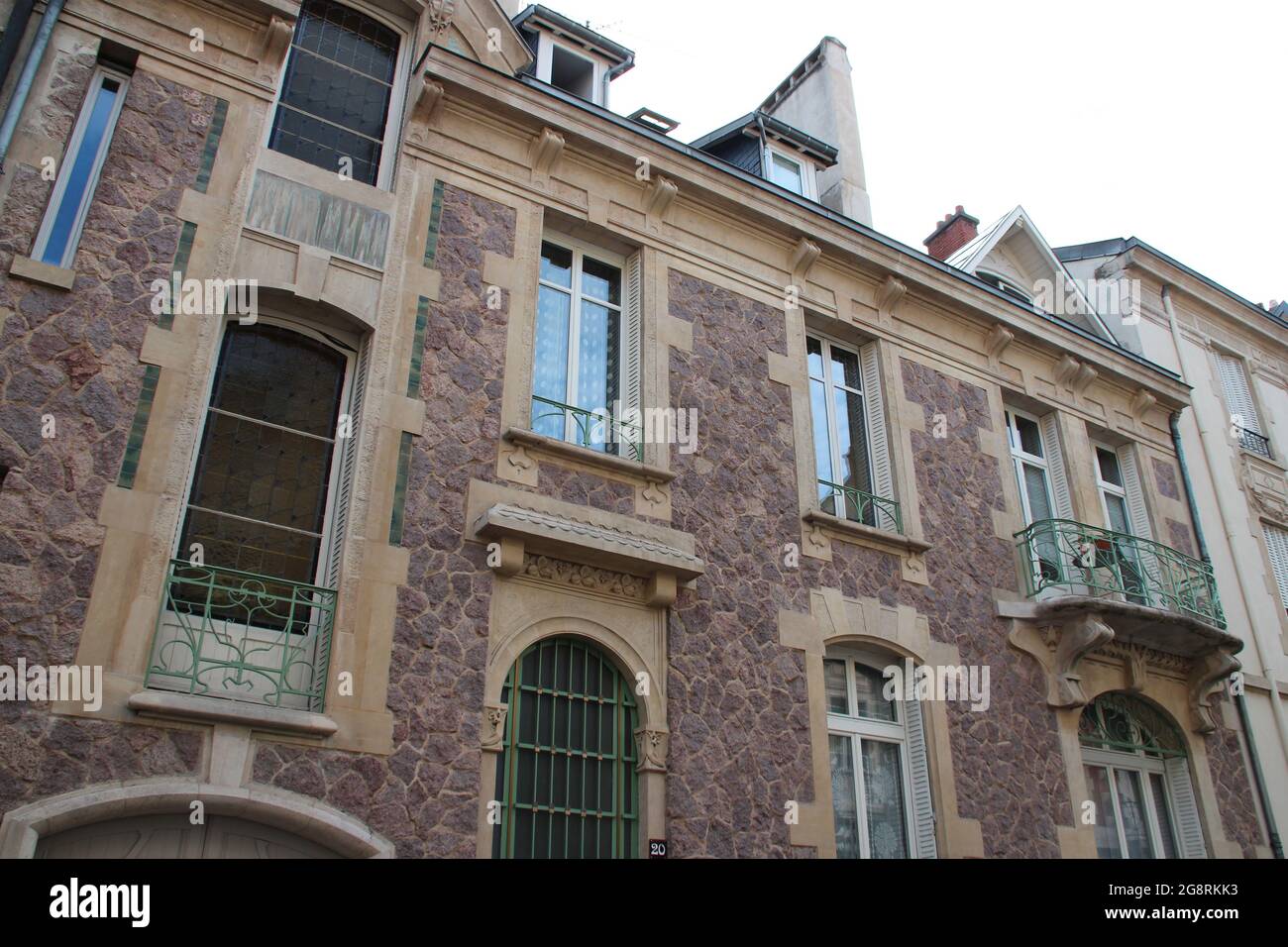 art nouveau houses in nancy in lorraine (france Stock Photo - Alamy