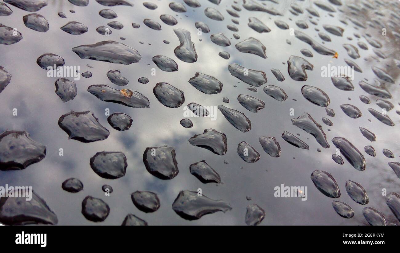 Realistic raindrop hi-res stock photography and images - Alamy