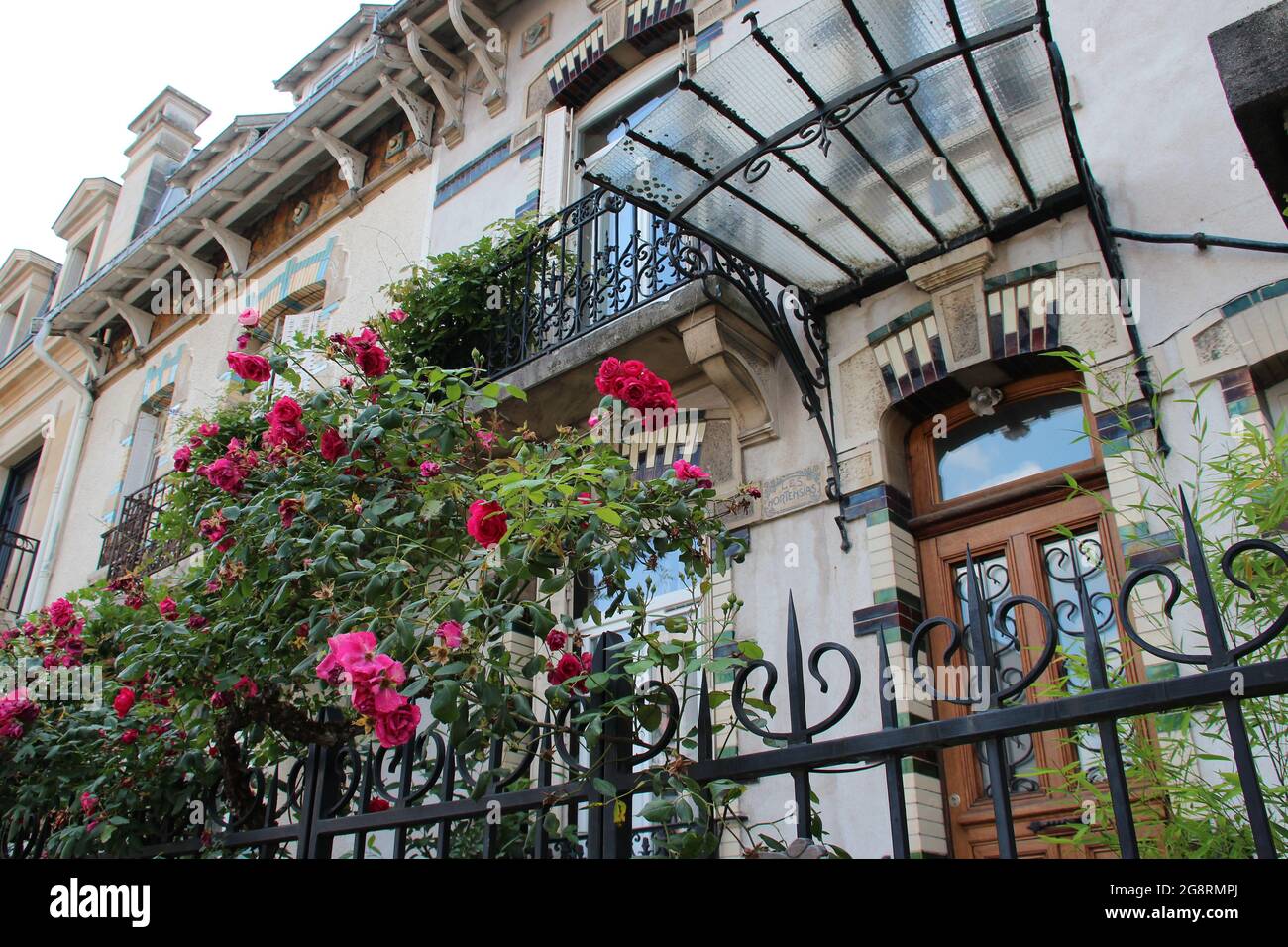 art nouveau houses in nancy in lorraine (france Stock Photo - Alamy