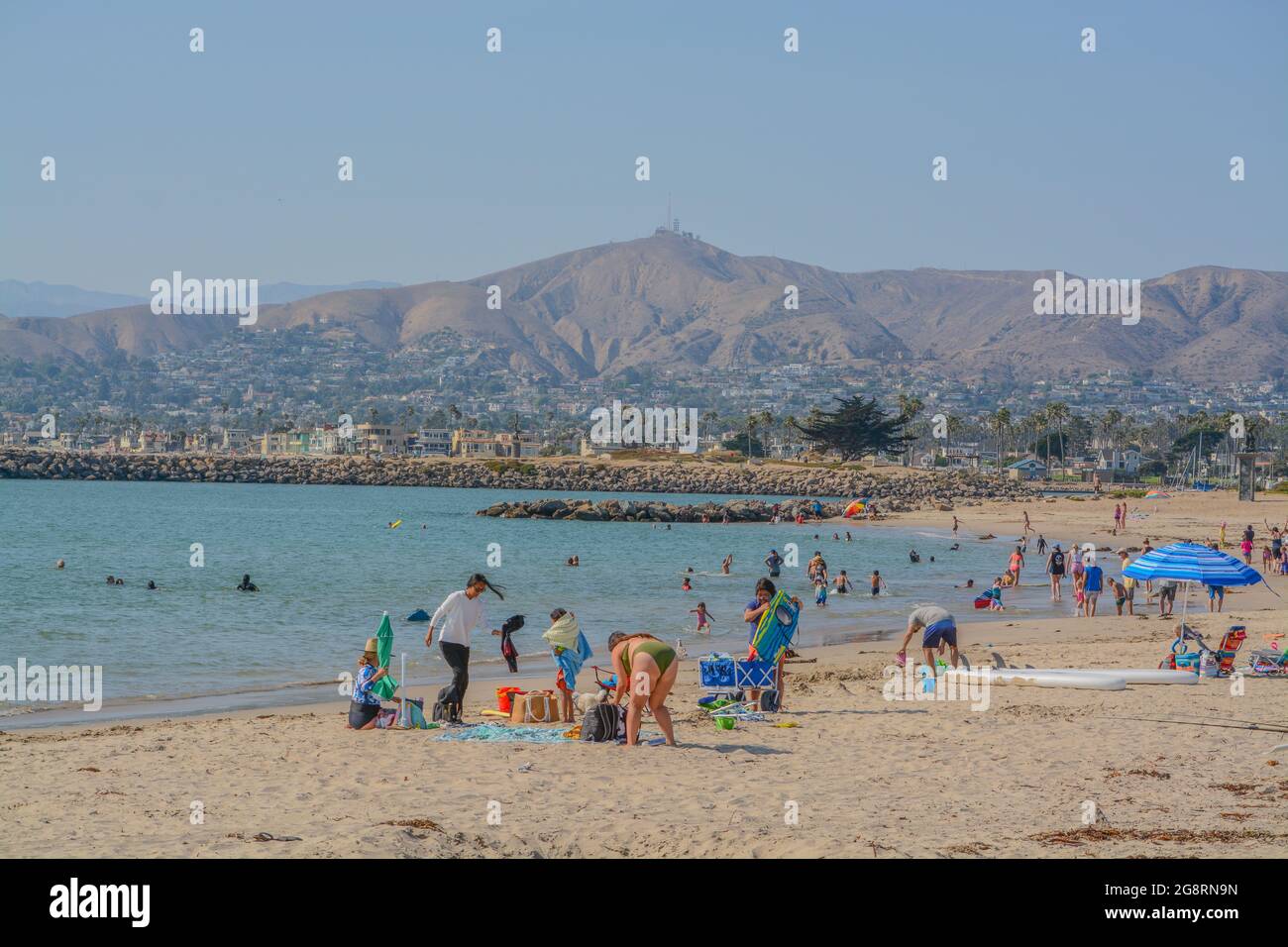 Beautiful Ventura Beach on the Pacific Ocean in Ventura, Ventura County ...