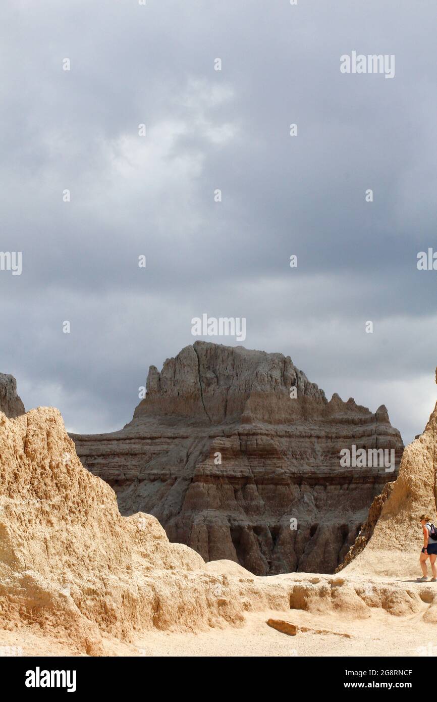 Window Trail, Badlands National Park, South Dakota Stock Photo - Alamy