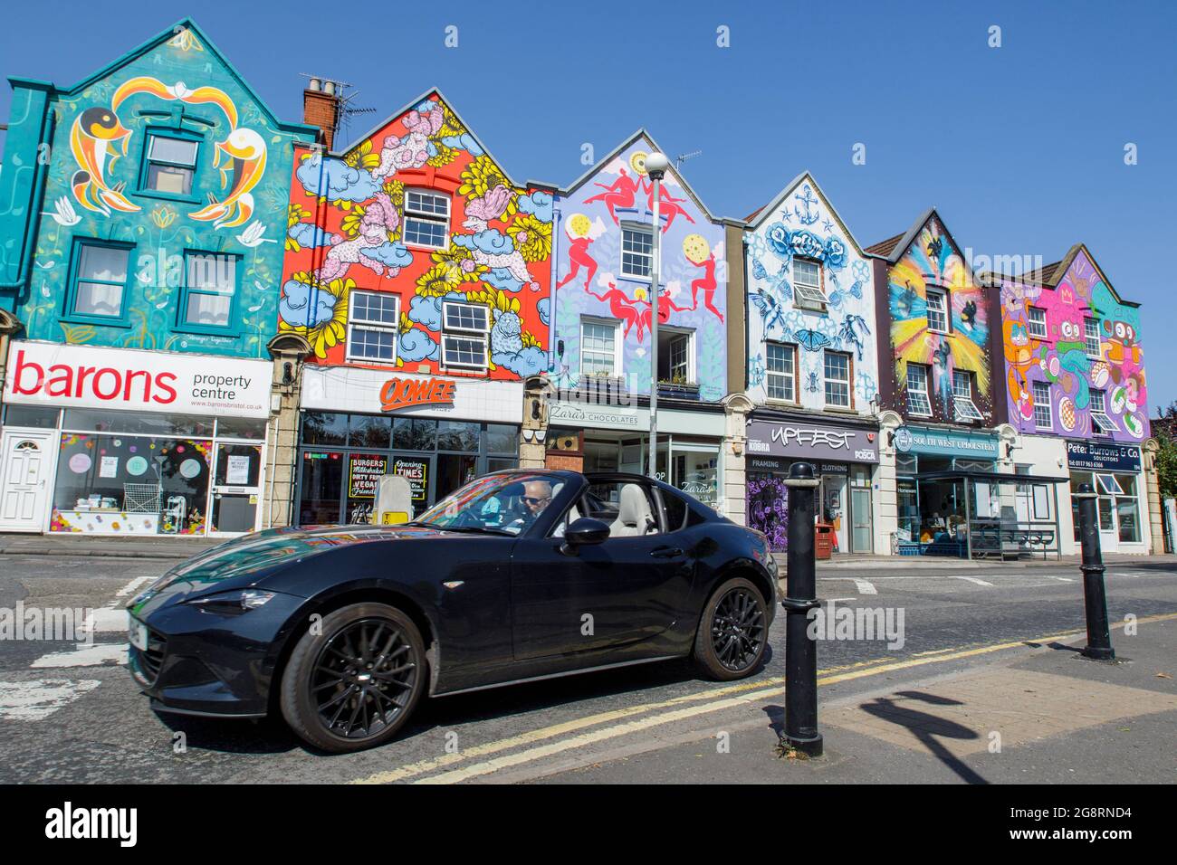 Six Sisters are a series of murals painted by female street artists ...