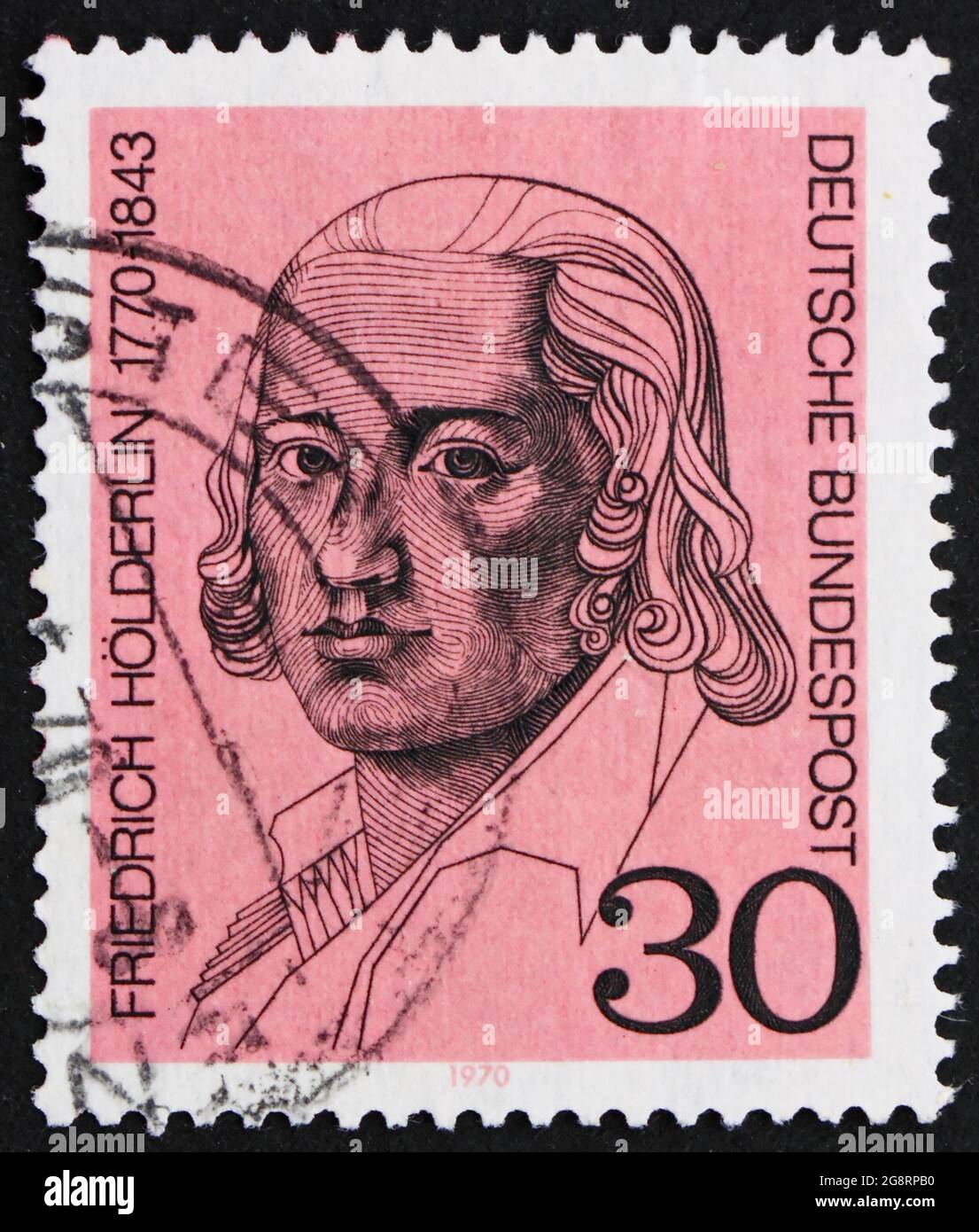 GERMANY - CIRCA 1970: a stamp printed in the Germany shows Friedrich ...