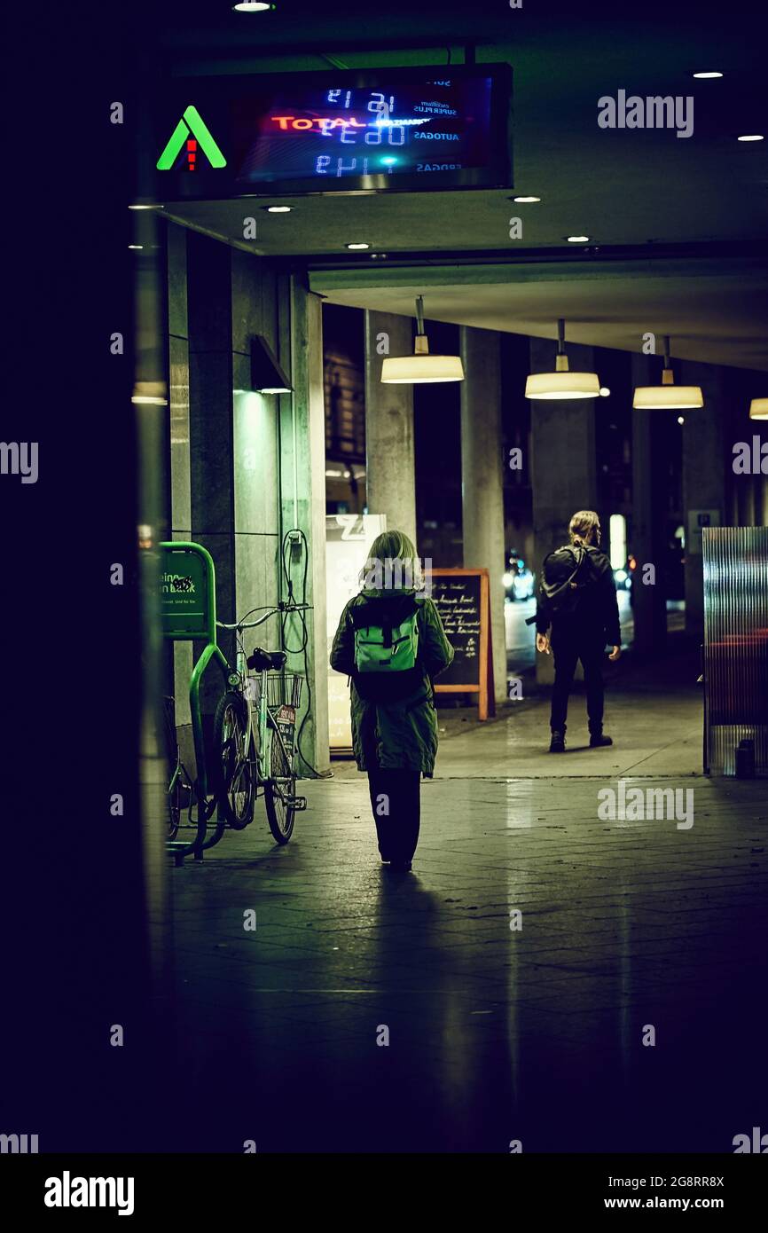 Berlin walking cafe hi-res stock photography and images - Alamy