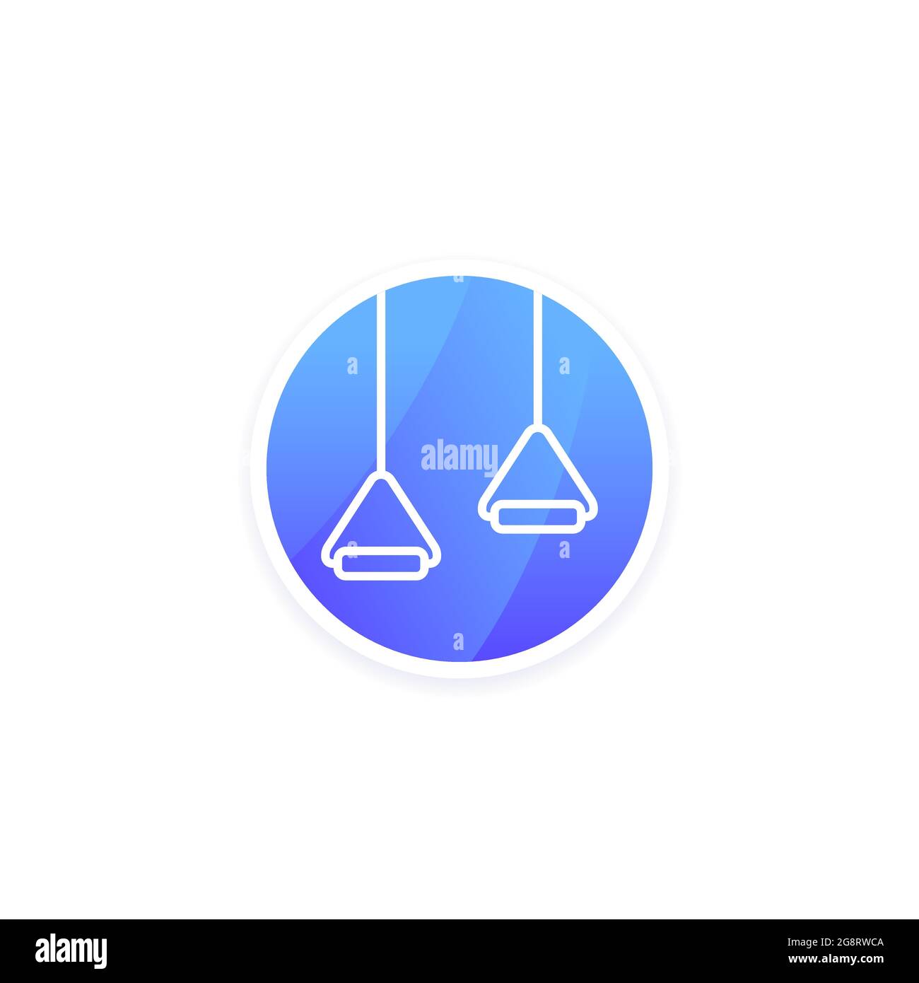 exercise band for training icon, vector Stock Vector Image & Art - Alamy