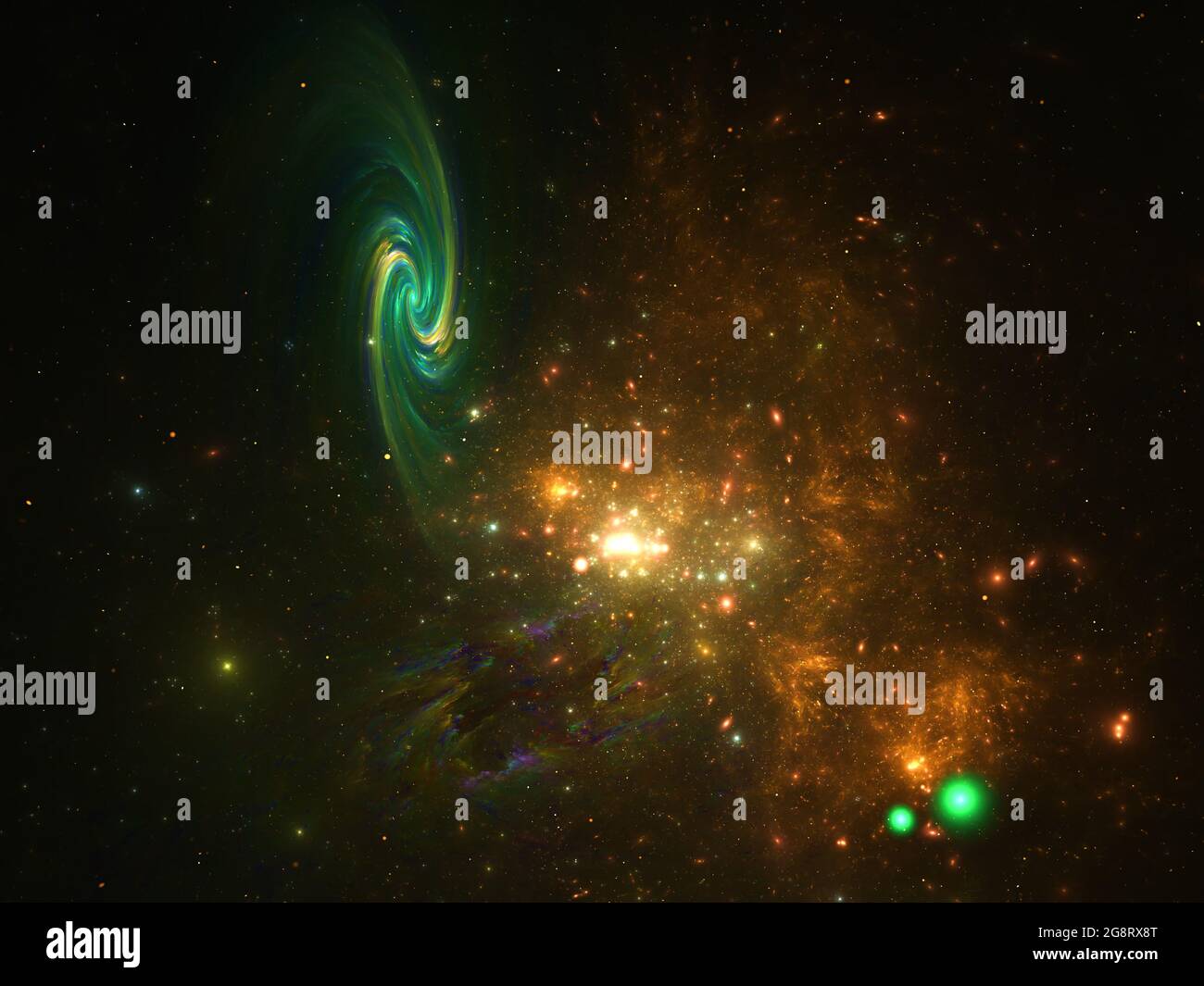 realistic nebula galaxy useful as a background Stock Photo - Alamy