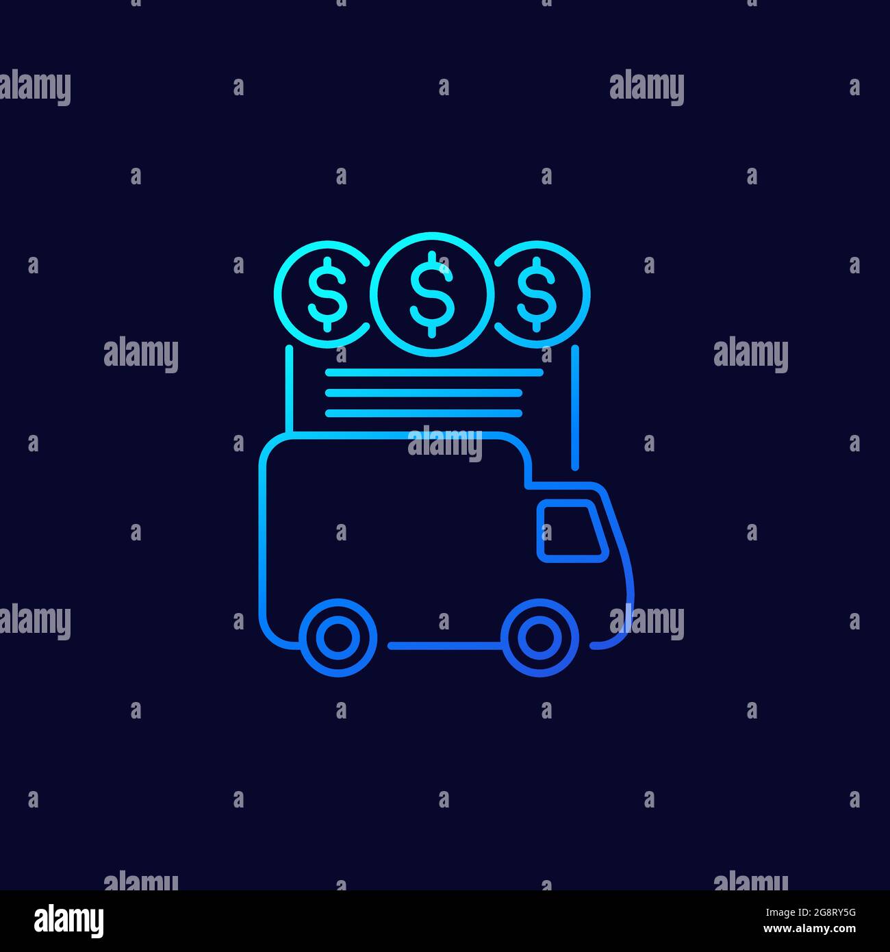Ride costs Stock Vector Images - Alamy