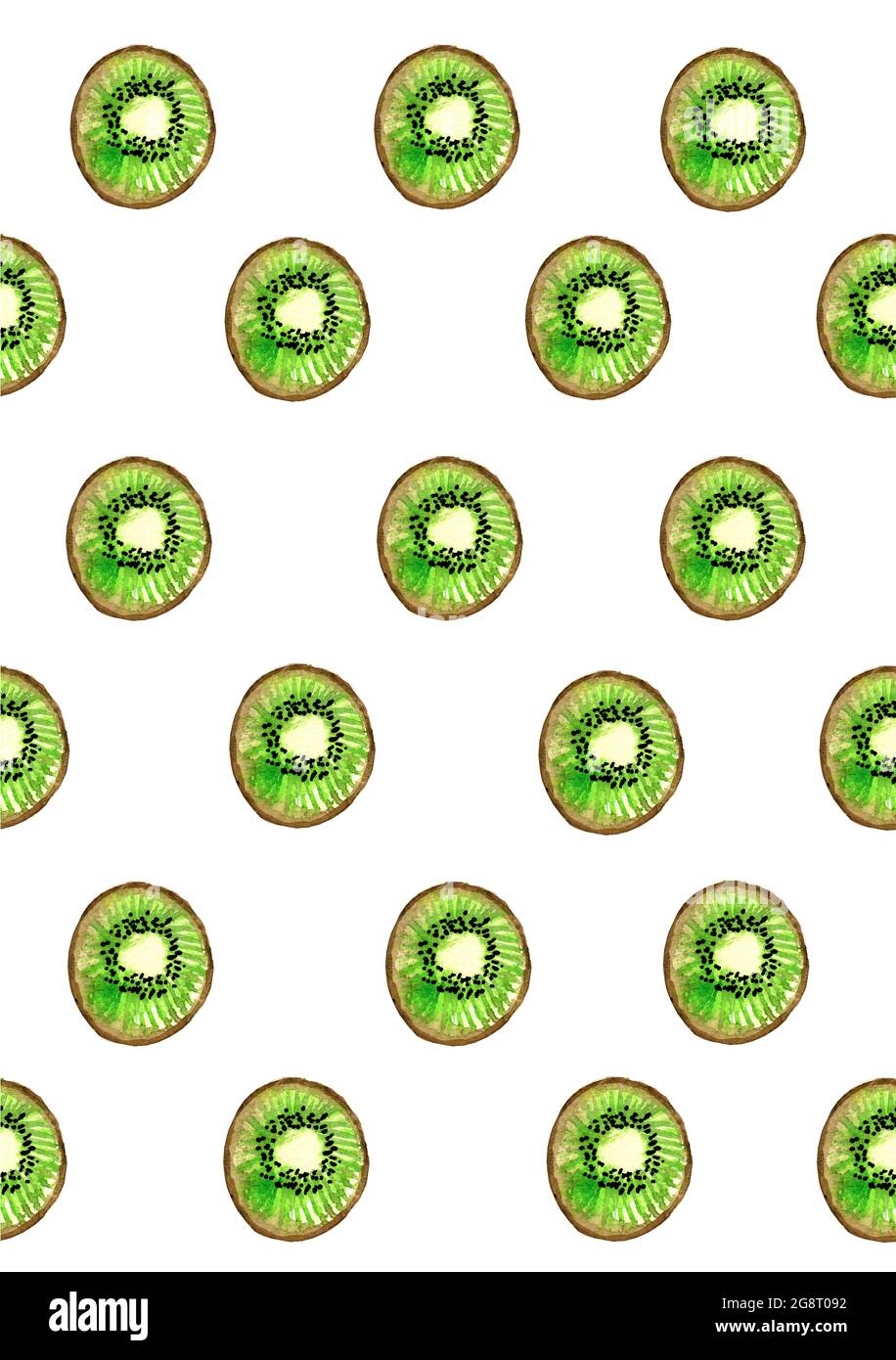 Kiwi fruits on hand Cut Out Stock Images & Pictures - Alamy