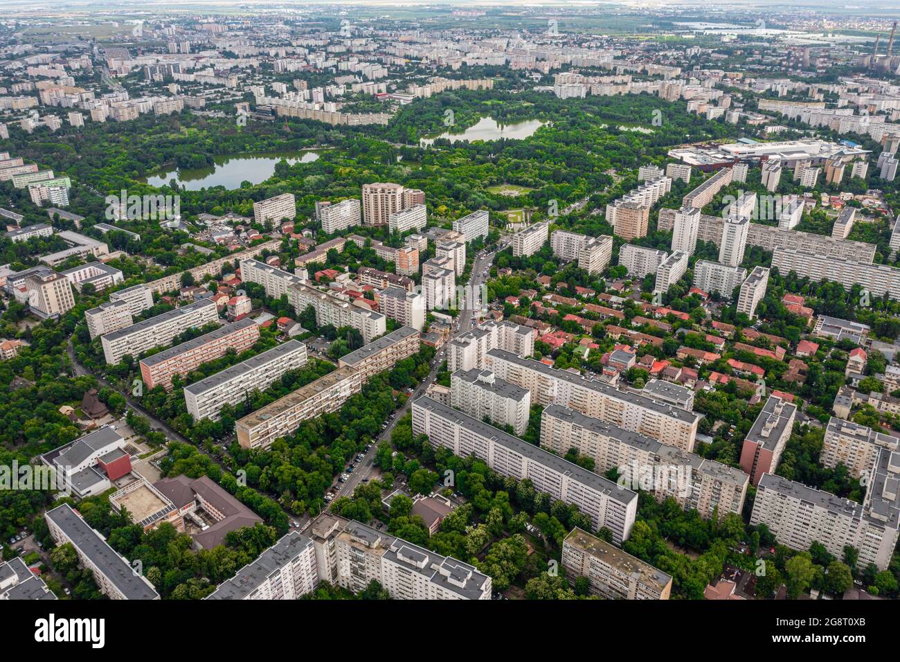 Aerial view of bucharest architecture hi-res stock photography and ...