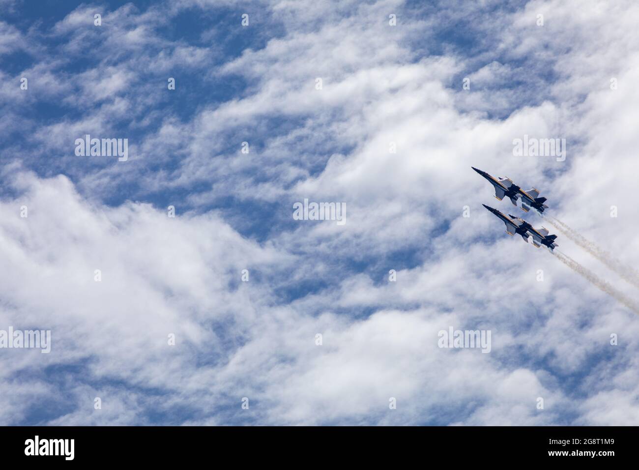 Blue Angles, Pensacola Beach Stock Photo - Alamy