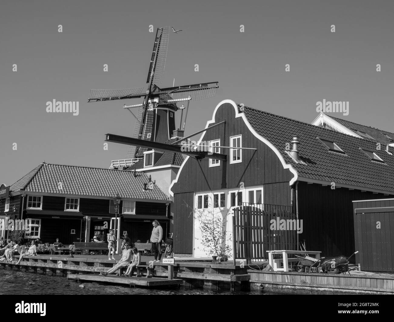 City bridge mill in Black and White Stock Photos & Images - Alamy