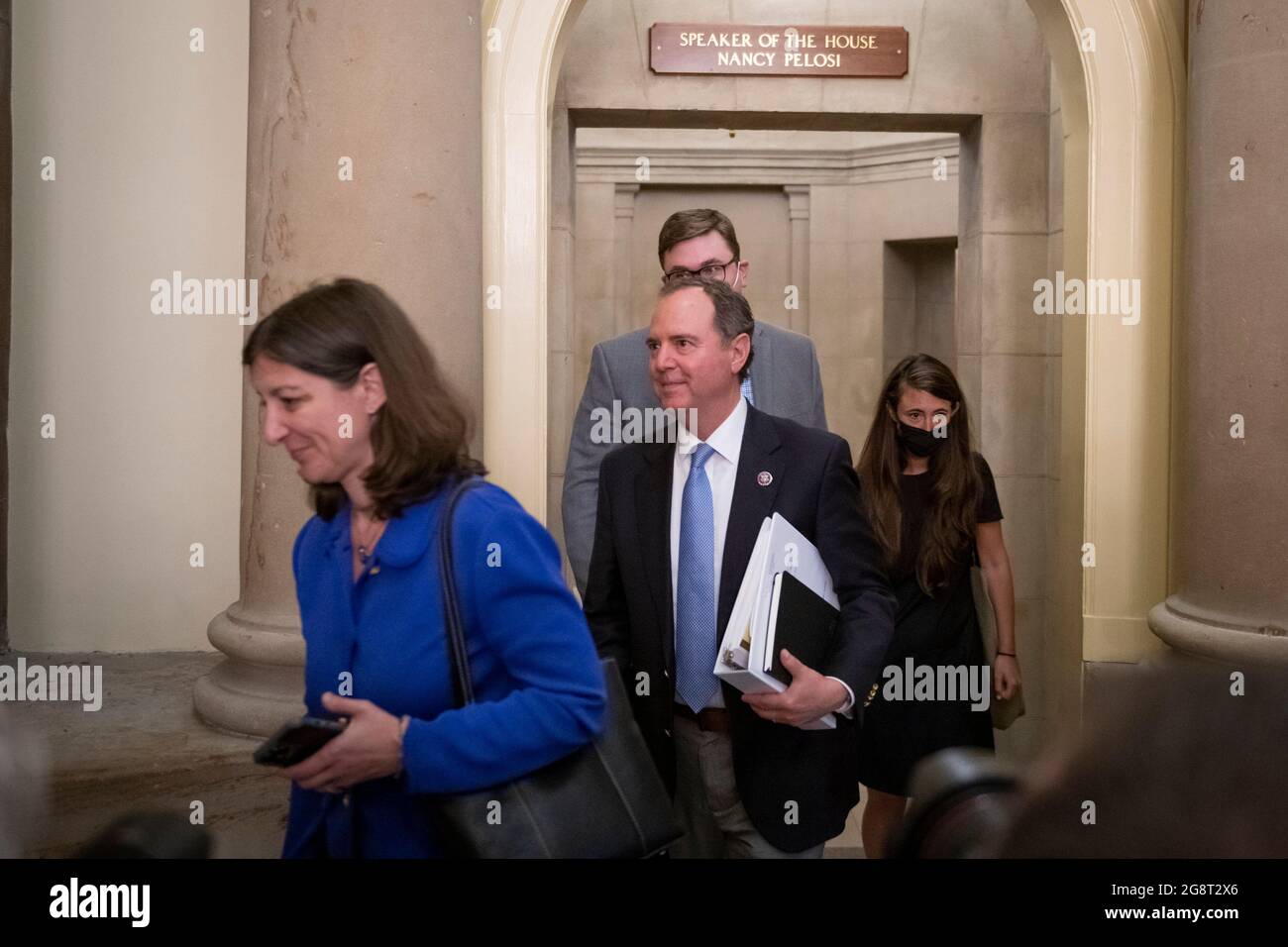 Adam schiff with nancy pelosi hi-res stock photography and images - Alamy
