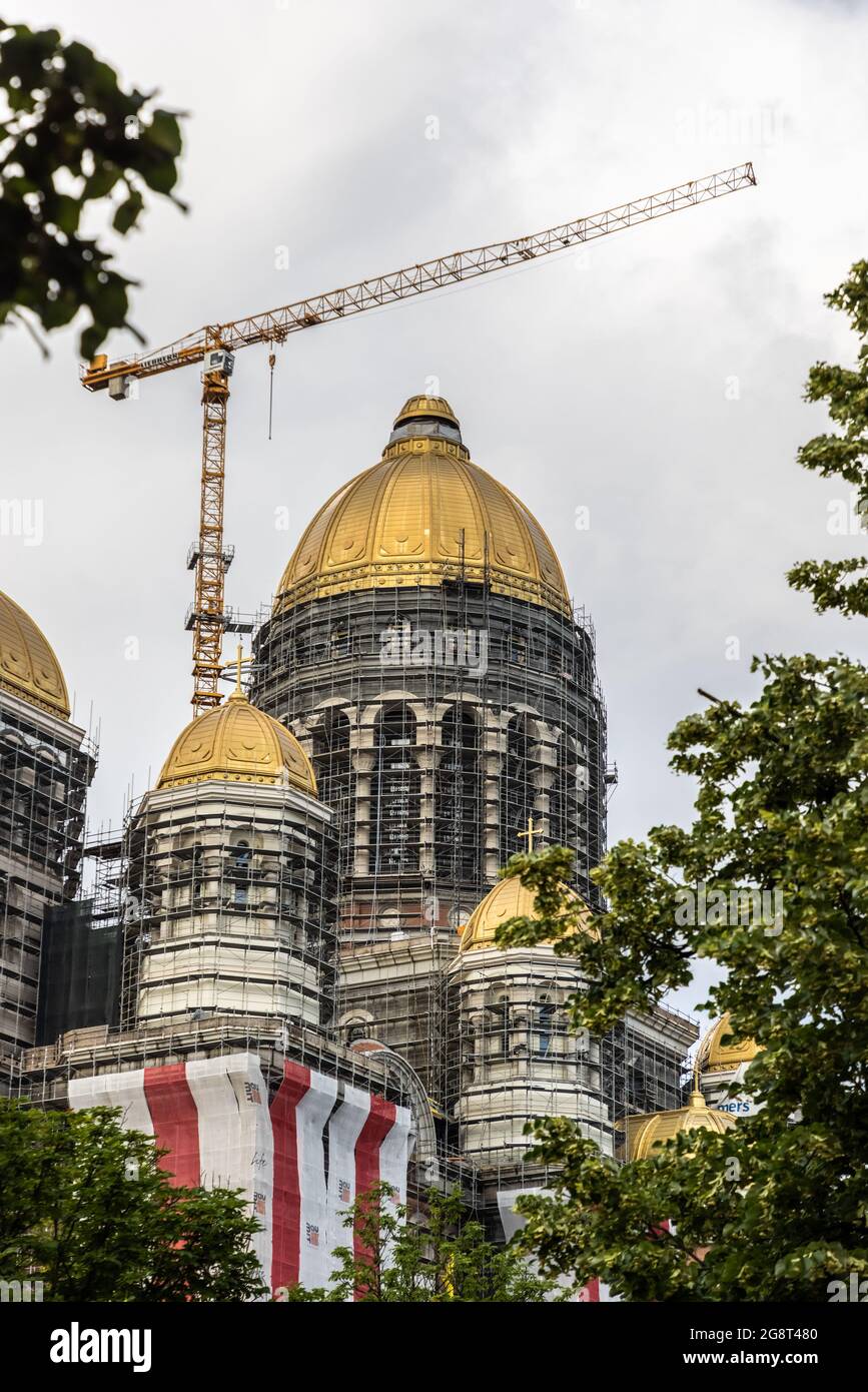 Juny, 2021 - Bucharest, Romania: People's Salvation Cathedral Catedrala ...
