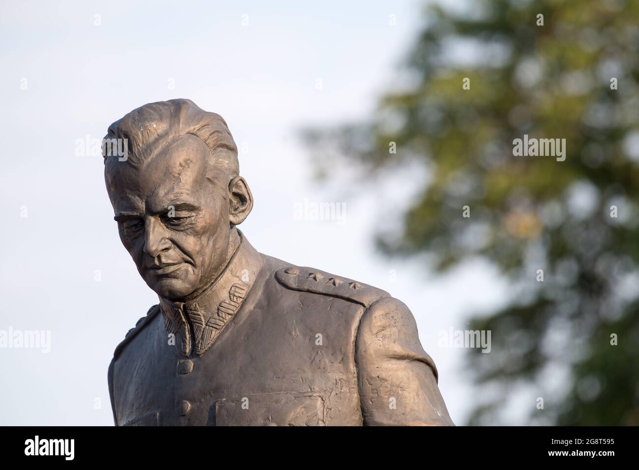 Gdansk witold pilecki statue hi-res stock photography and images - Alamy