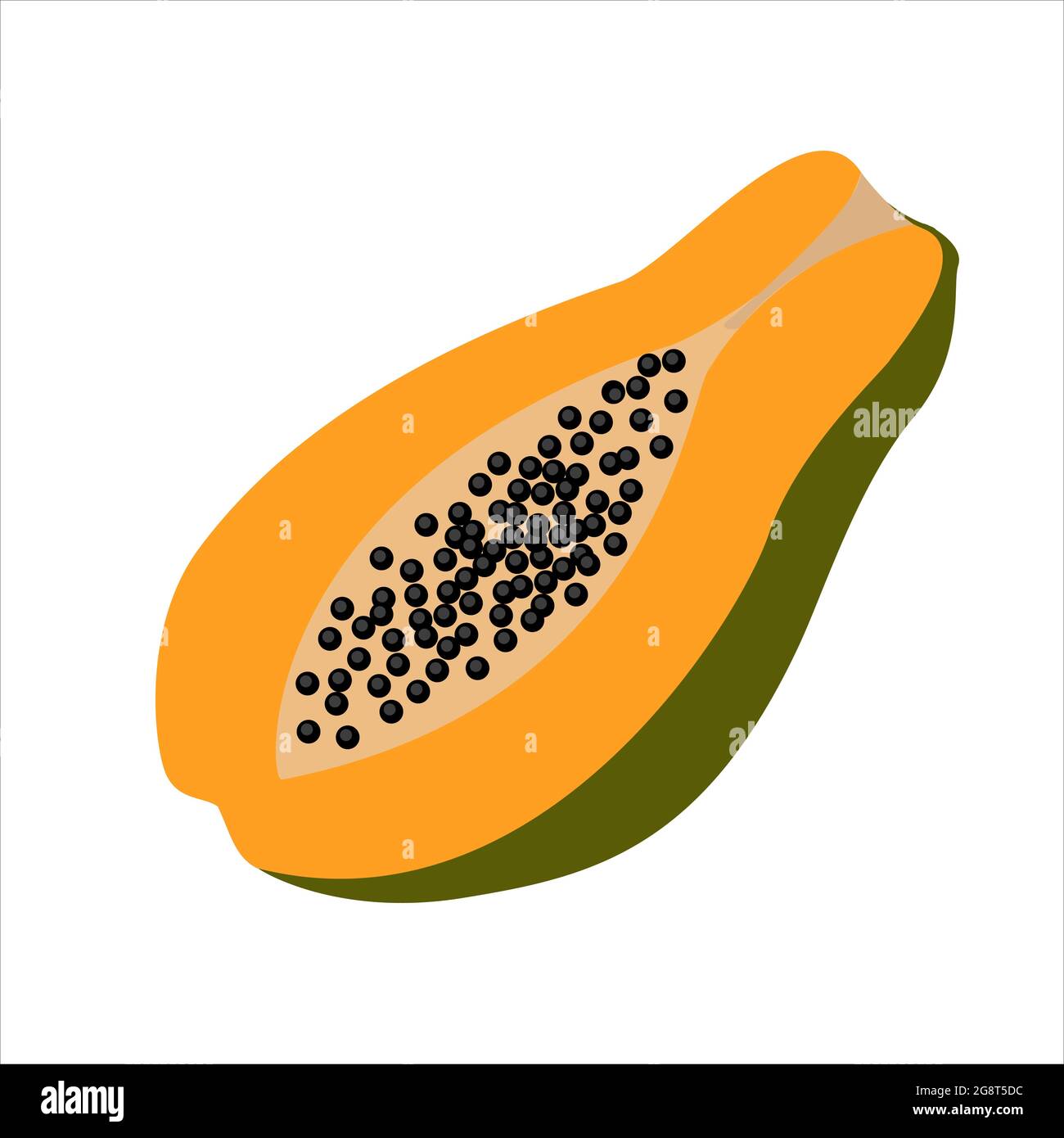Papaya drawing hi-res stock photography and images - Alamy