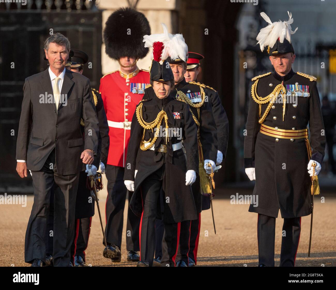 Horse Guards Parade, London, UK. 22 July 2021. HRH The Princess Royal ...