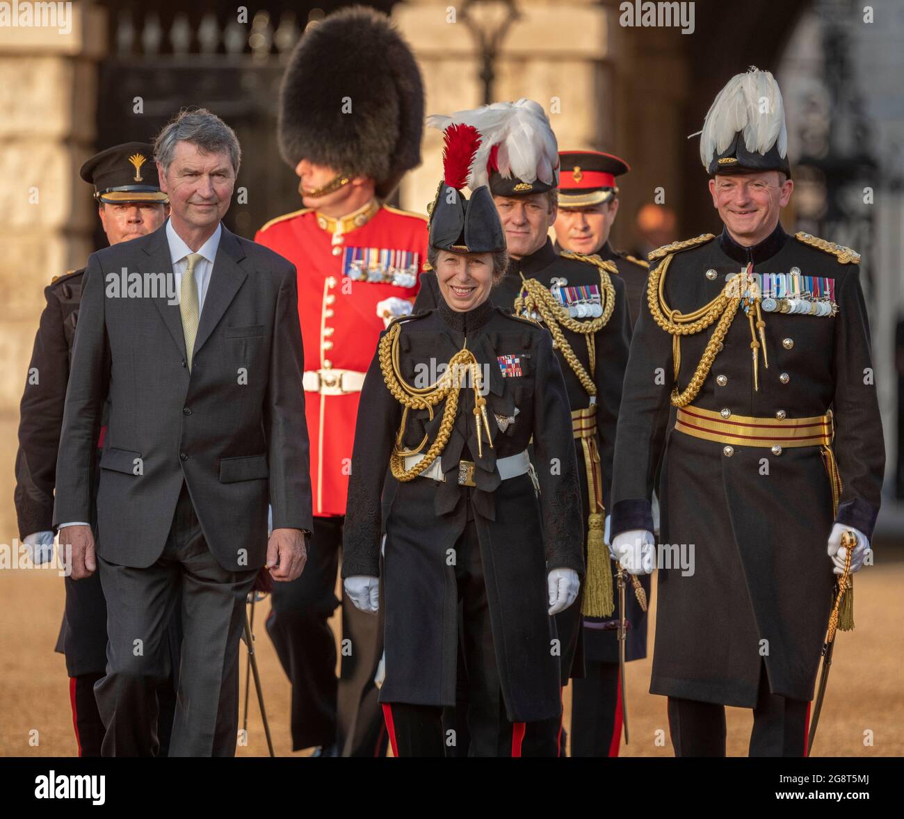 Horse Guards Parade, London, UK. 22 July 2021. HRH The Princess Royal ...