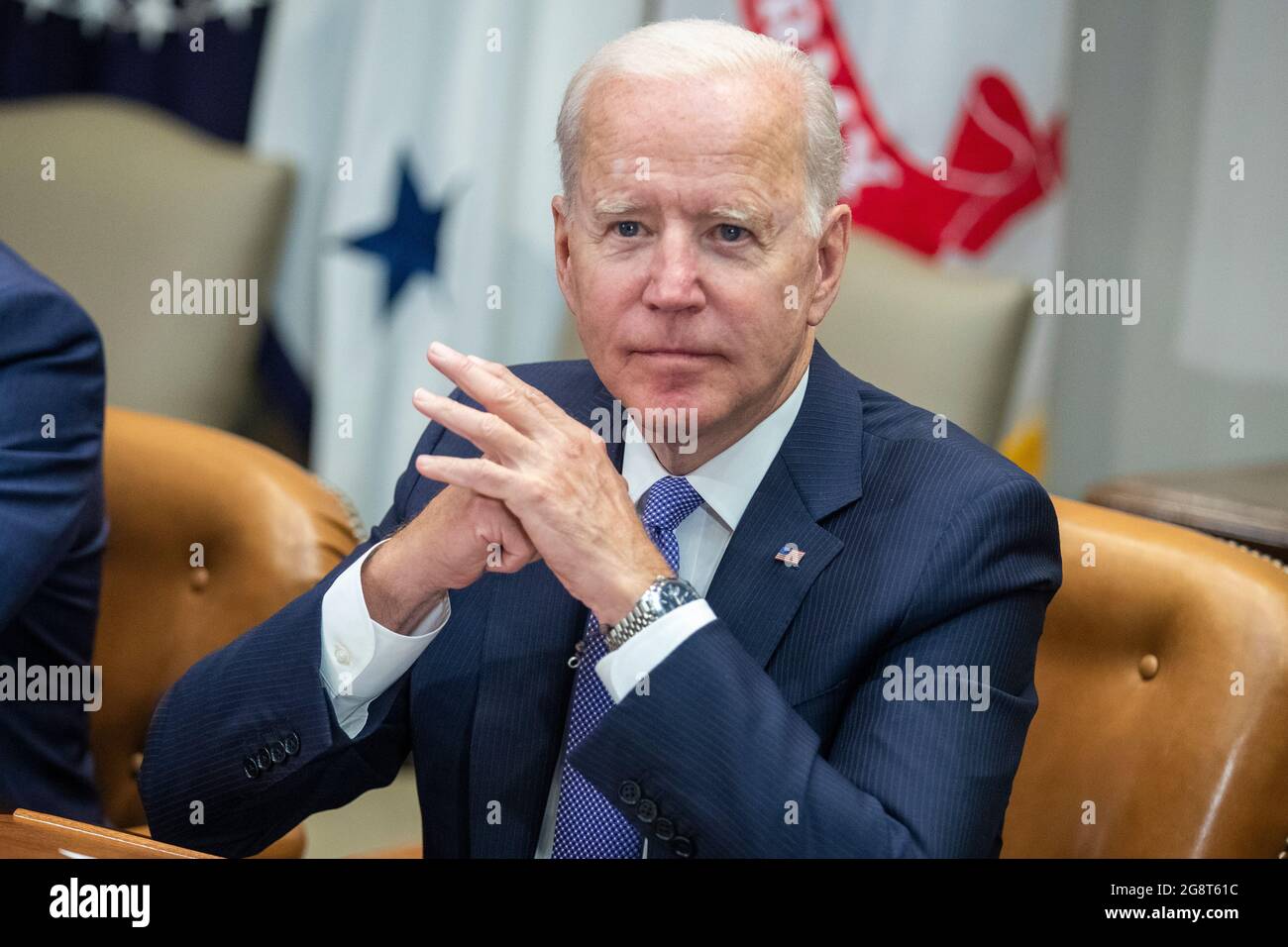 Washington, United States. 22nd July, 2021. US President Joe Biden ...