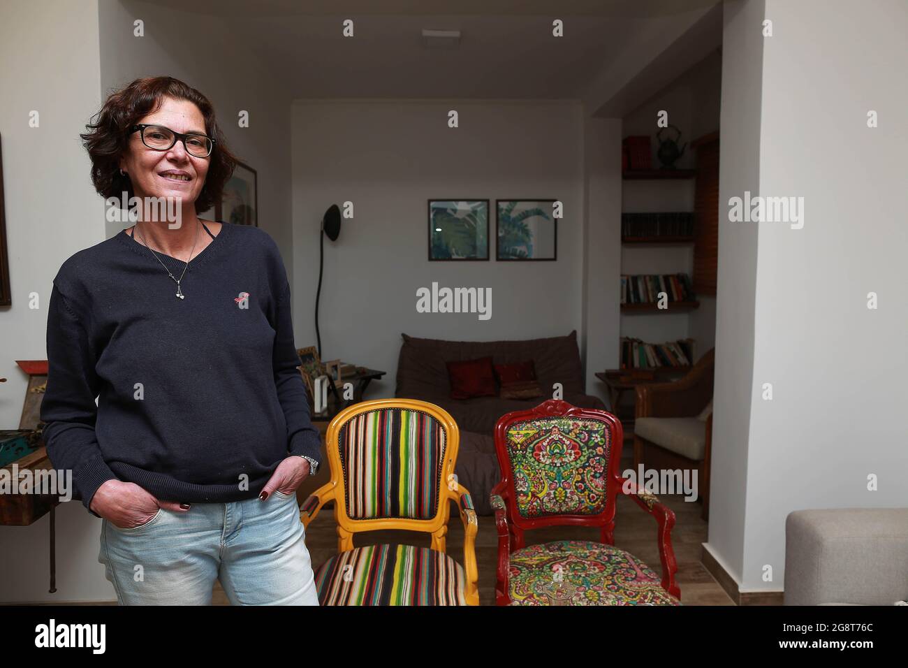 Campinas, Brazil. 22nd July, 2021. In the photo, former volleyball ...