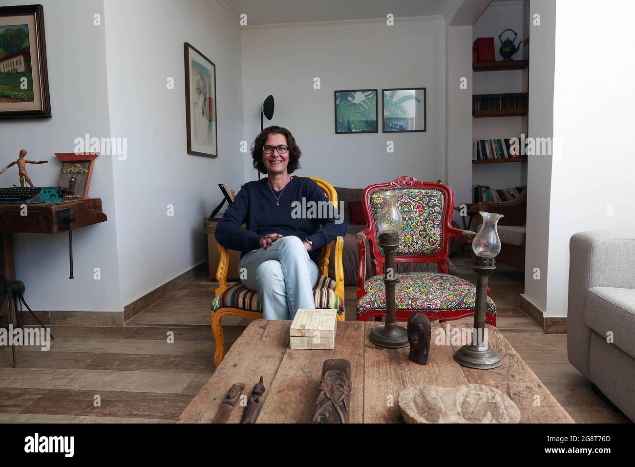 Campinas, Brazil. 22nd July, 2021. In the photo, former volleyball ...