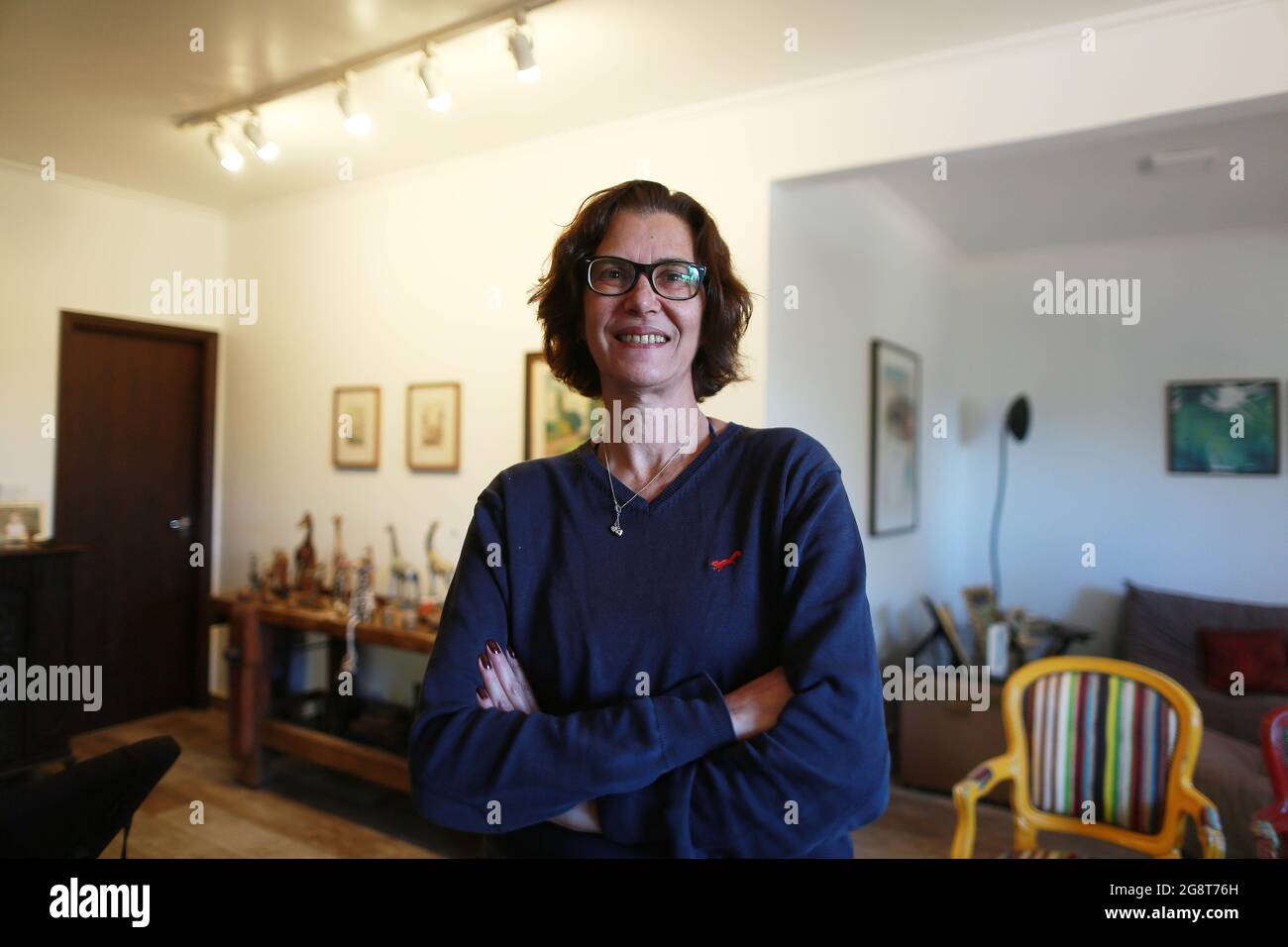 Campinas, Brazil. 22nd July, 2021. In the photo, former volleyball ...
