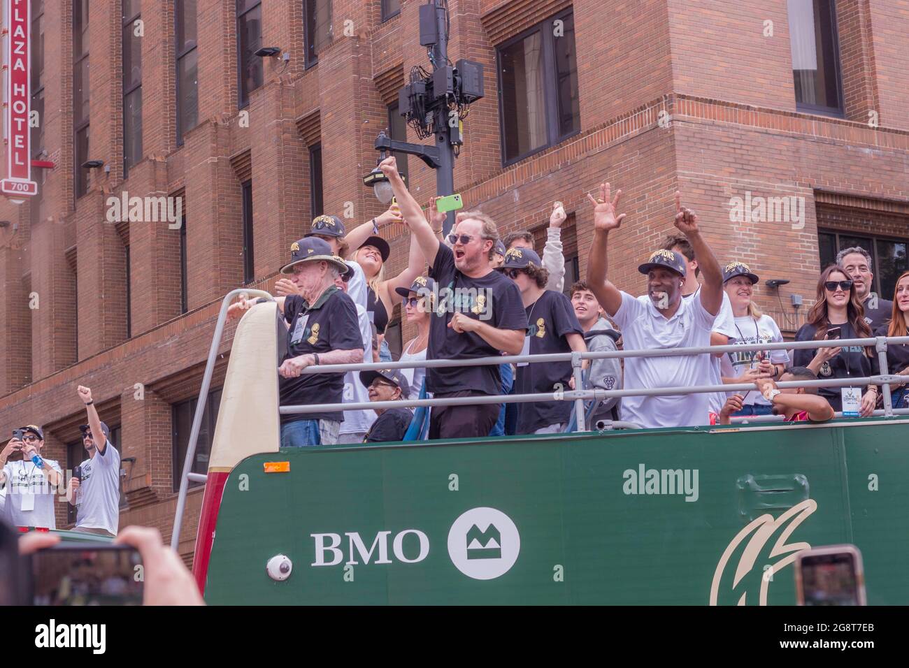 Milwaukee Bucks NBA Finals Celebration in Milwaukee, Wisconsin ...