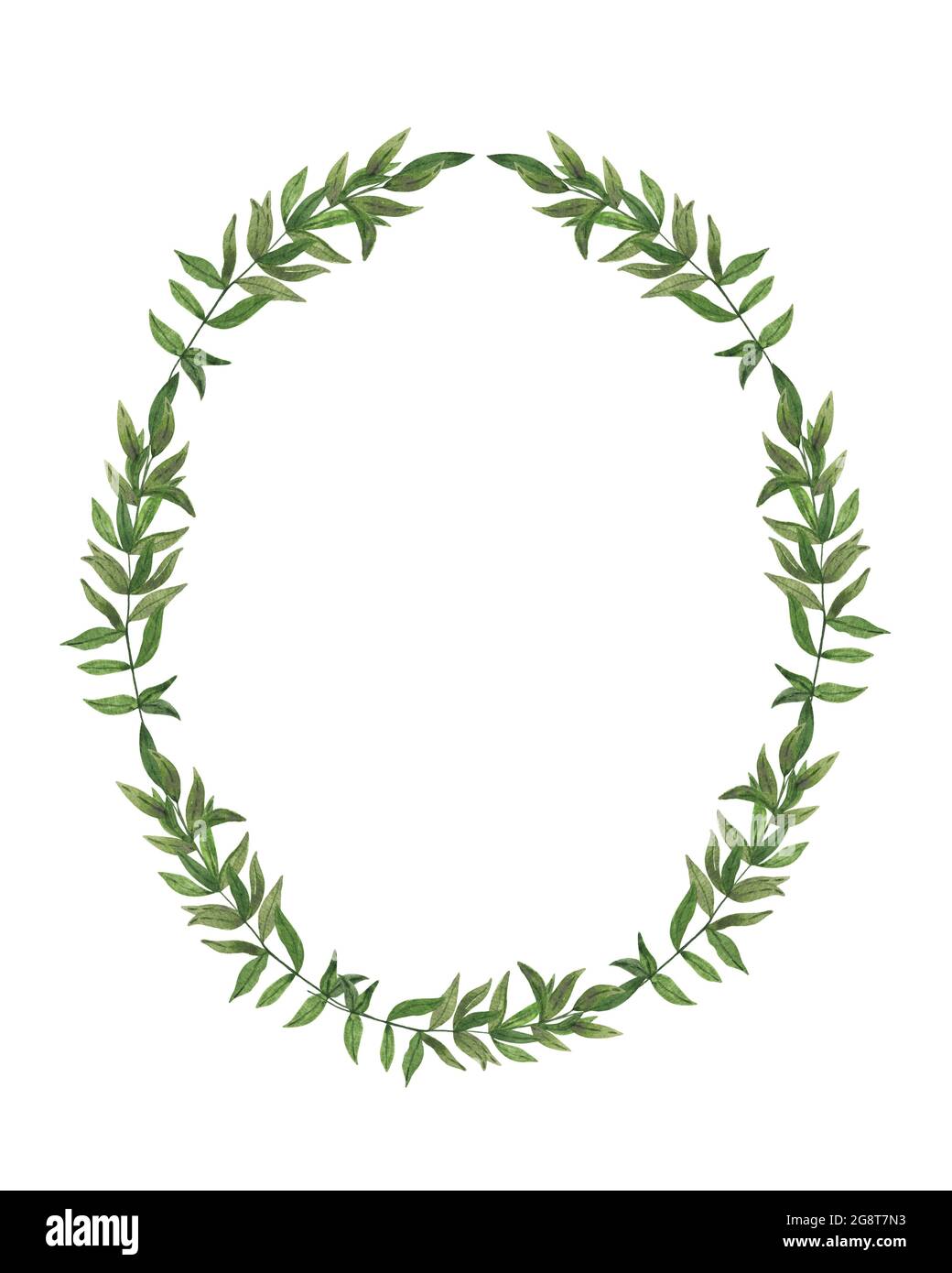Simple Oval Frame