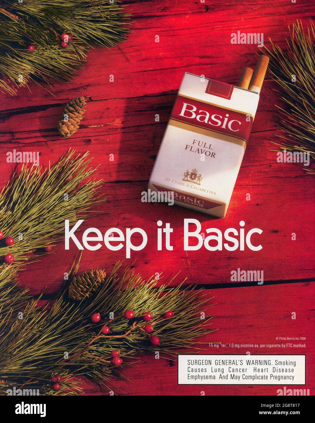 Full Page Advertisement from Life Magazine, December 1998 issue, USA ...