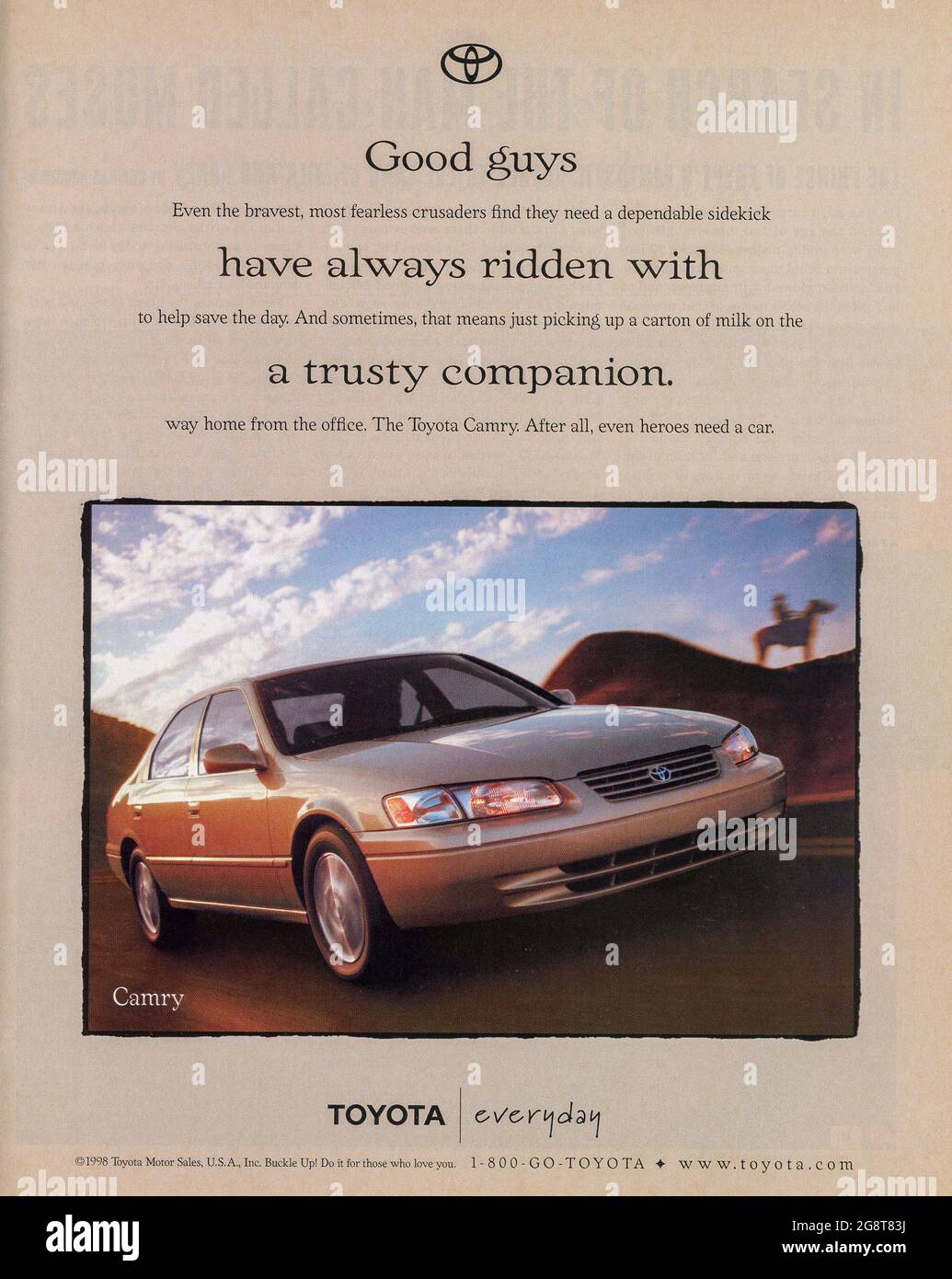 Full Page Advertisement from Life Magazine, December 1998 issue, USA ...