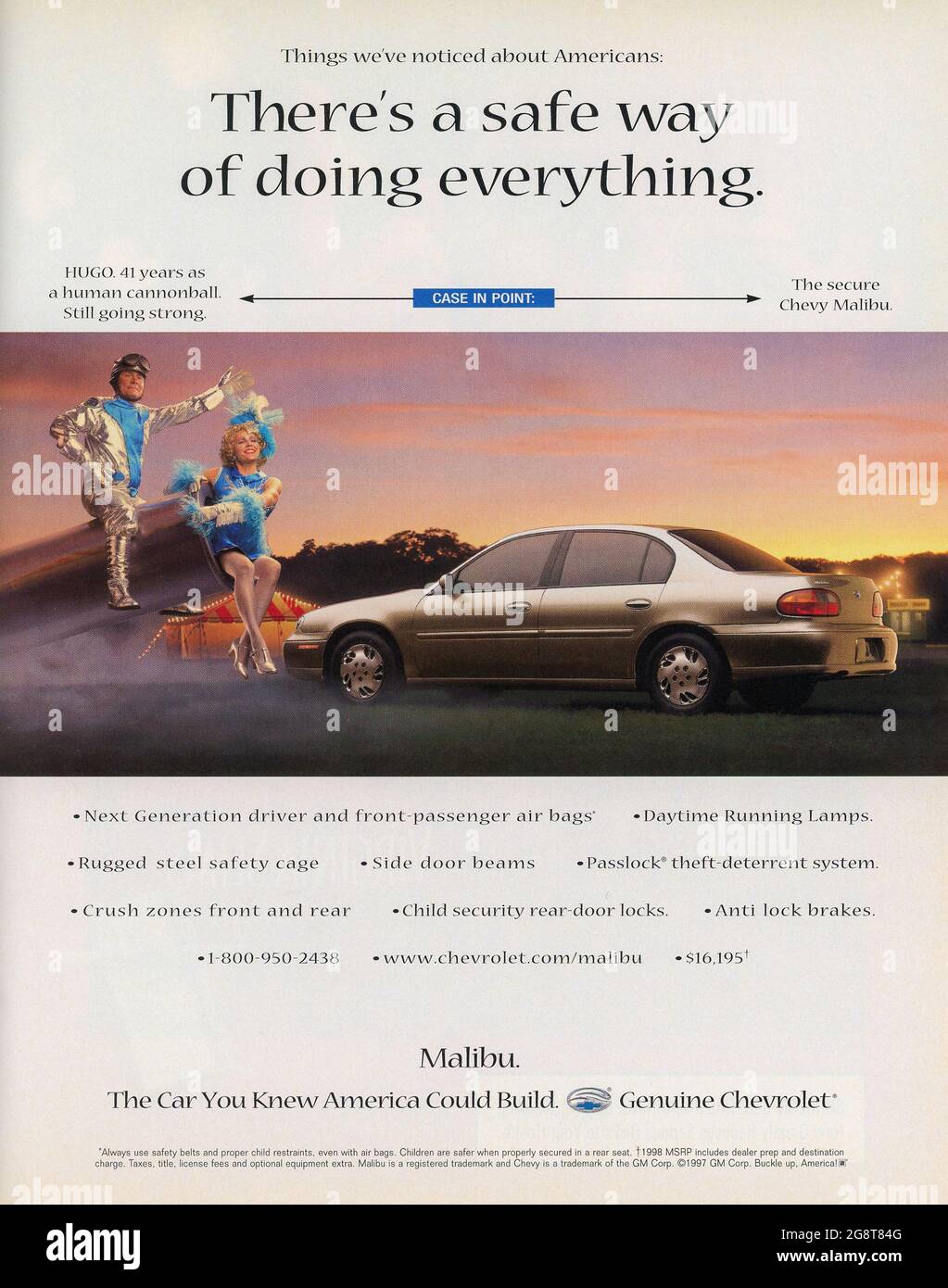 Full Page Advertisement from Life Magazine, December 1998 issue, USA ...