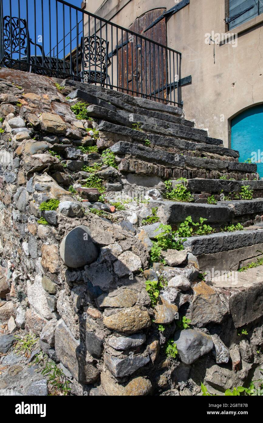 Old Stone Steps Stock Photo - Alamy