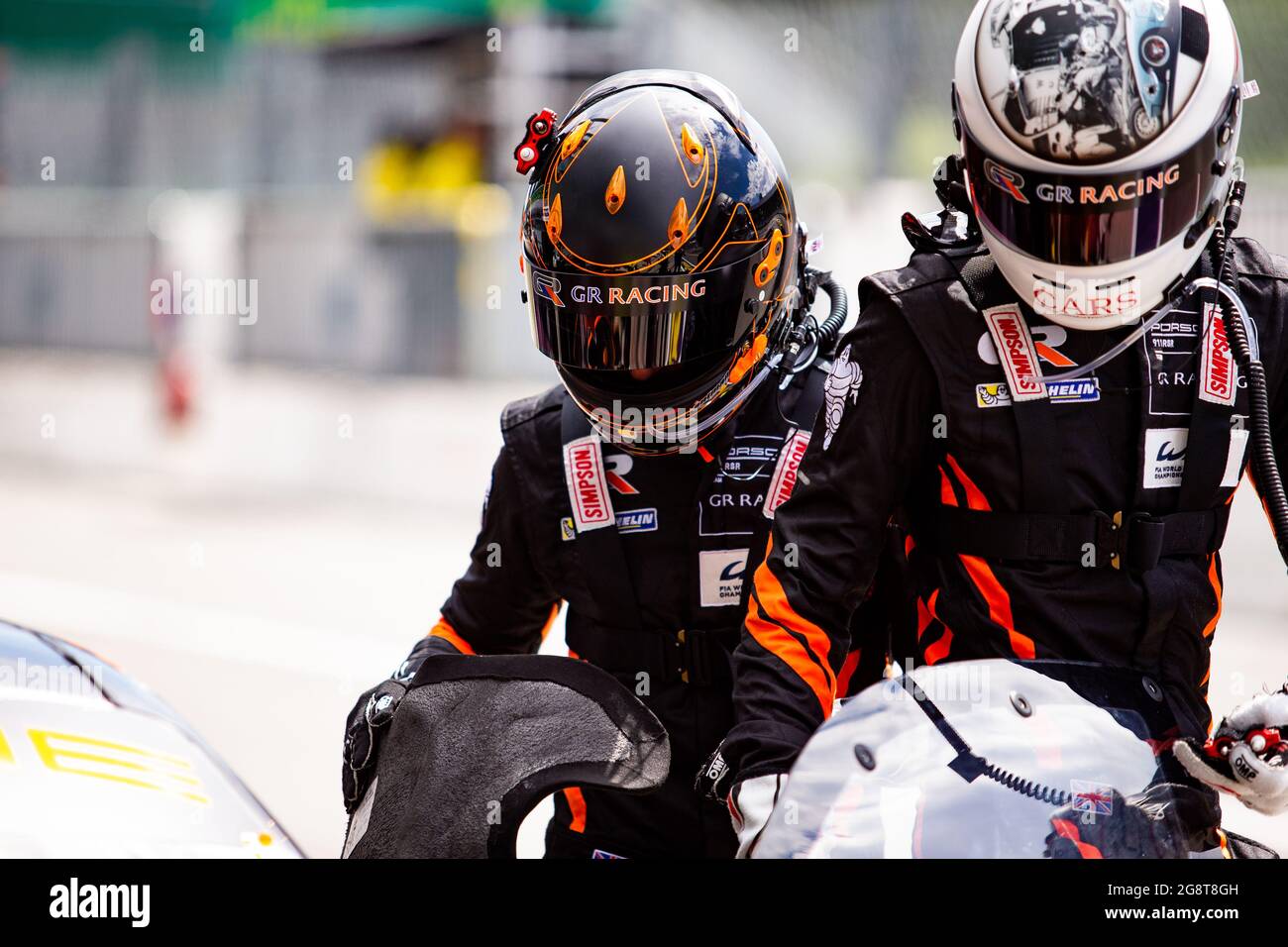 Wainwright Michael (gbr), GR Racing, Porsche 911 RSR - 19, portrait ...