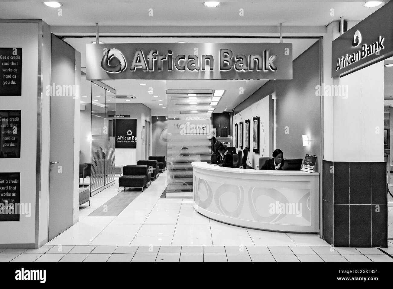 JOHANNESBURG, SOUTH AFRICA - Jan 06, 2021: An interior of a modern ...