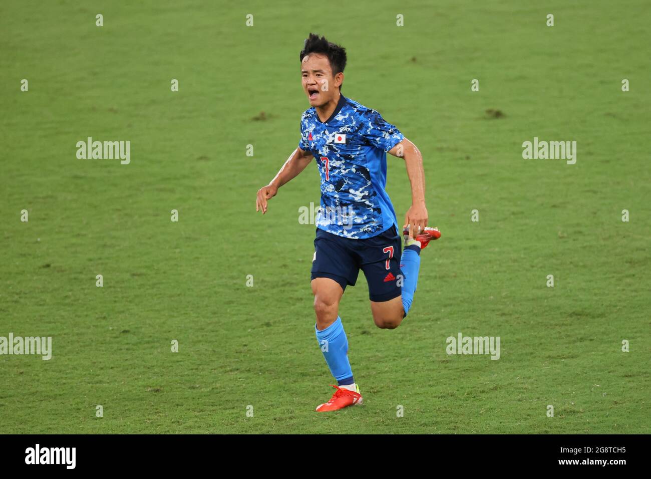 Tokyo, Japan. 22nd July, 2021. Takefusa Kubo (JPN) Football/Soccer ...