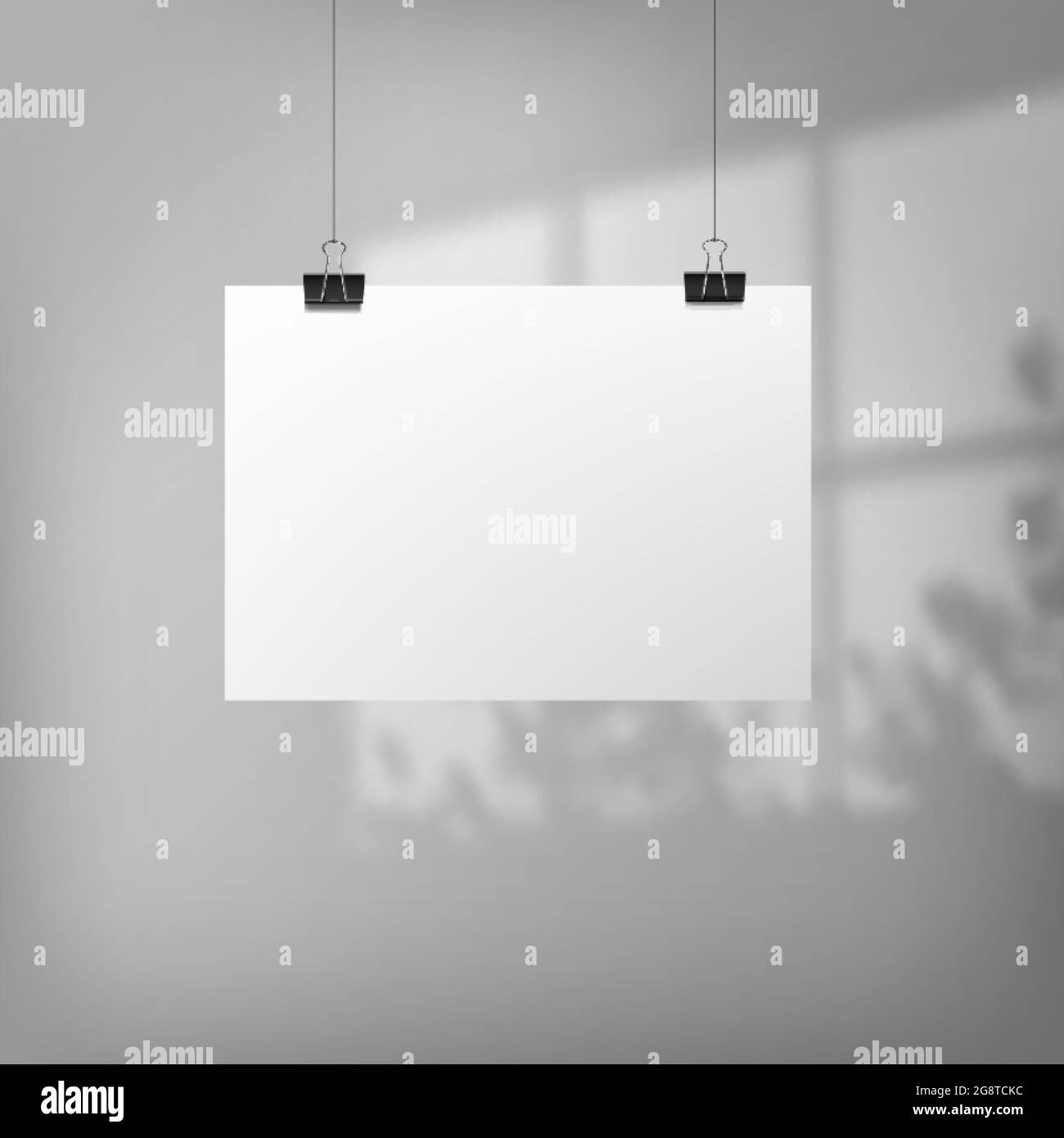 Abstract Poster Design With Hanging Paper Hanging Paper Poster Mockup abstract-poster-design-with-hanging-paper-hanging-paper-poster-mockup