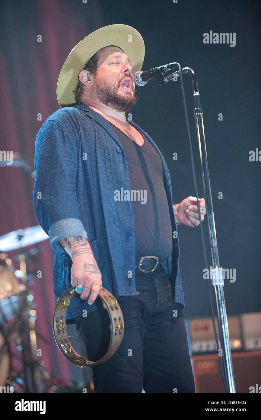 July 21, 2021 - Raleigh, North Carolina; USA - Musician NATHANIEL ...