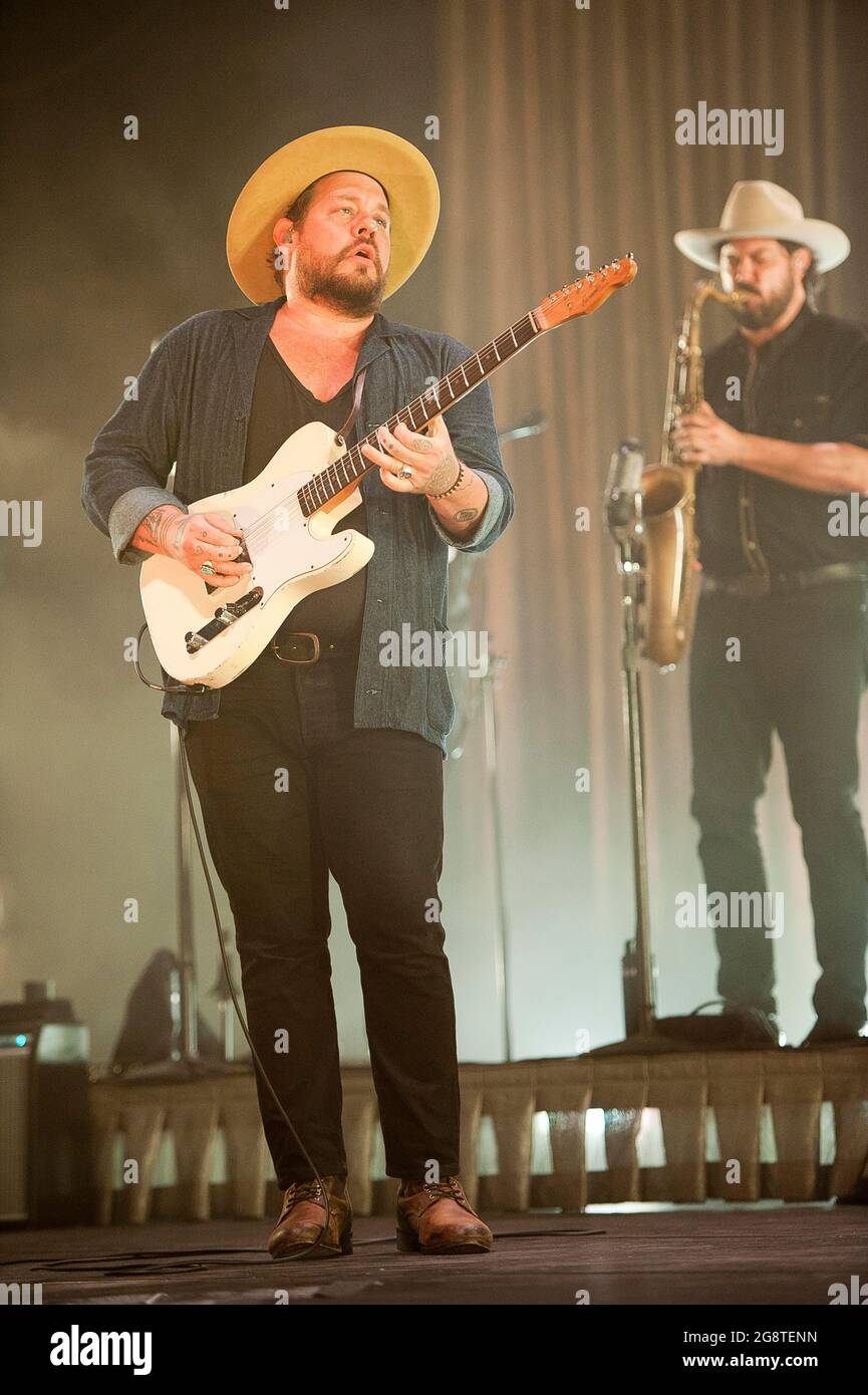 July 21, 2021 - Raleigh, North Carolina; USA - Musician NATHANIEL ...