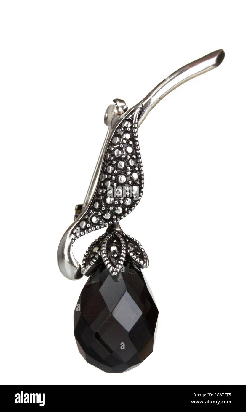 Silver Brooch High Resolution Stock Photography and Images - Alamy