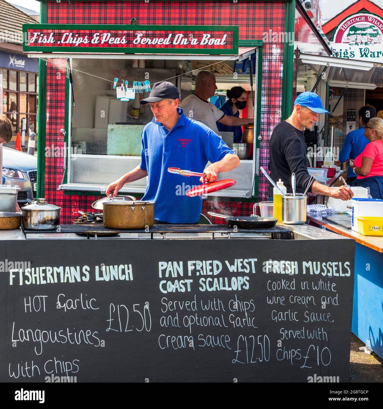 Scallop Dishes High Resolution Stock Photography and Images - Alamy