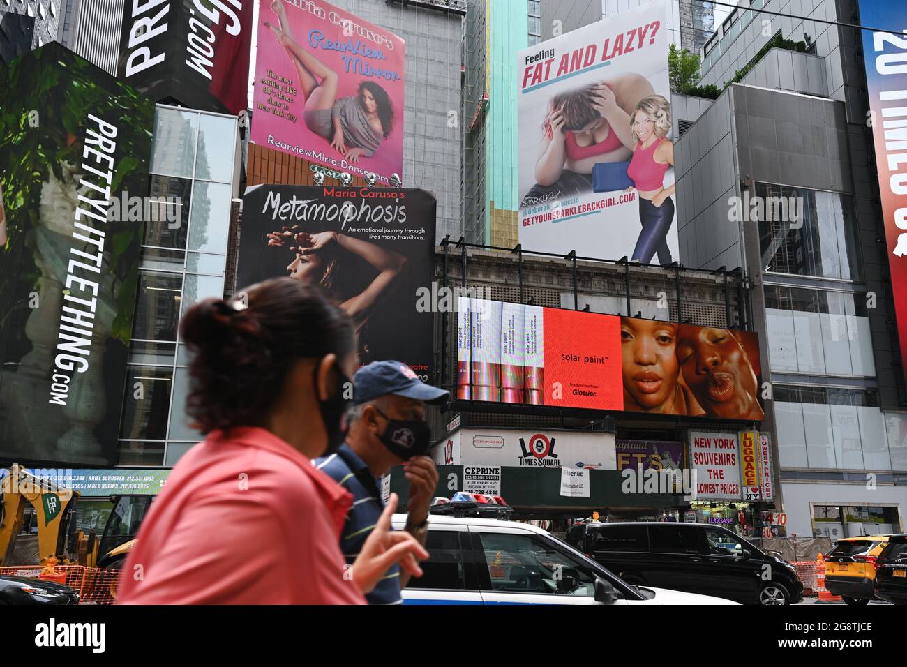 ‘Fat and lazy’ billboard by founder of Sparkle Girl Deborah Capaccio ...