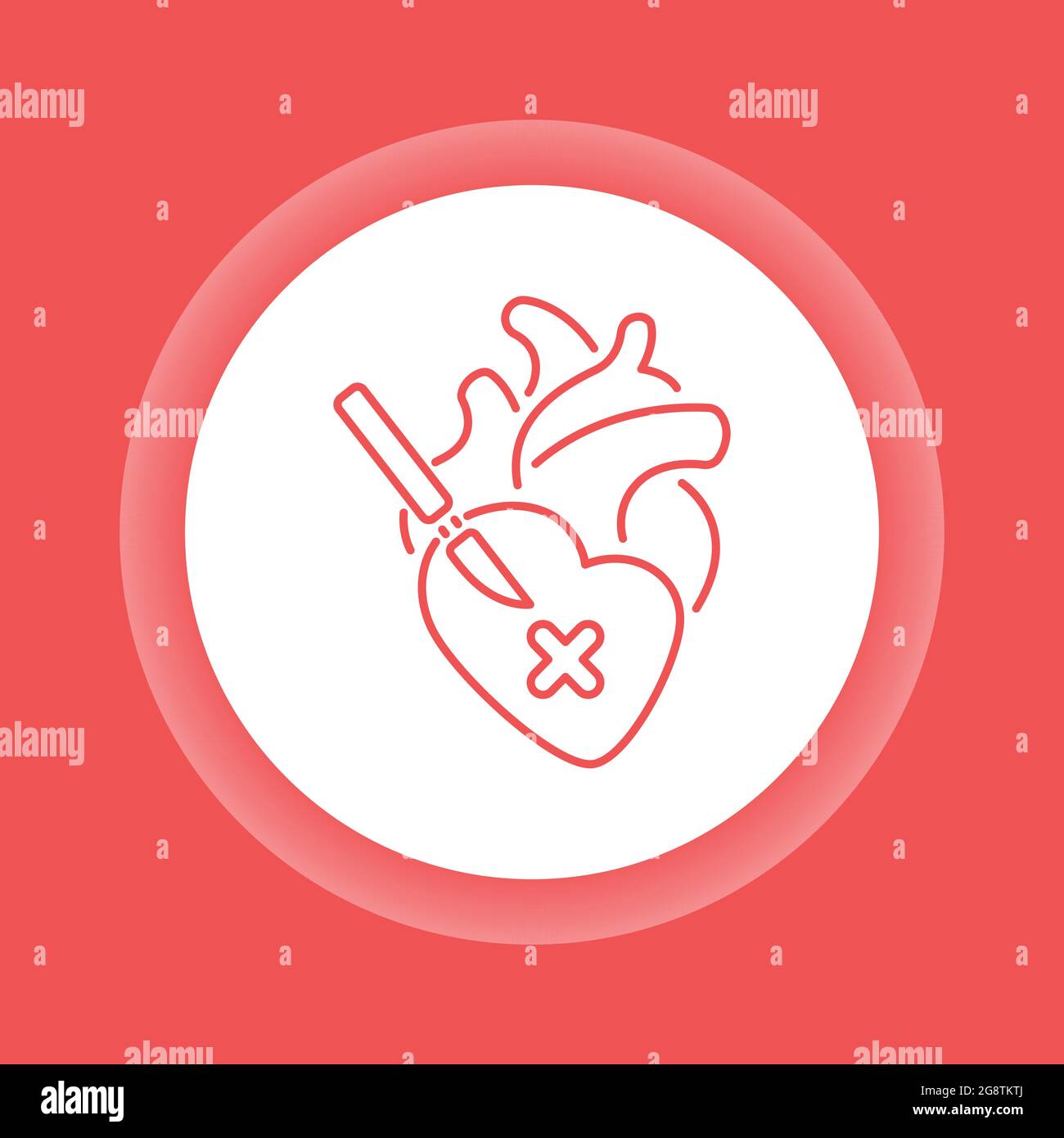Cardiac surgeon operating Stock Vector Images - Alamy