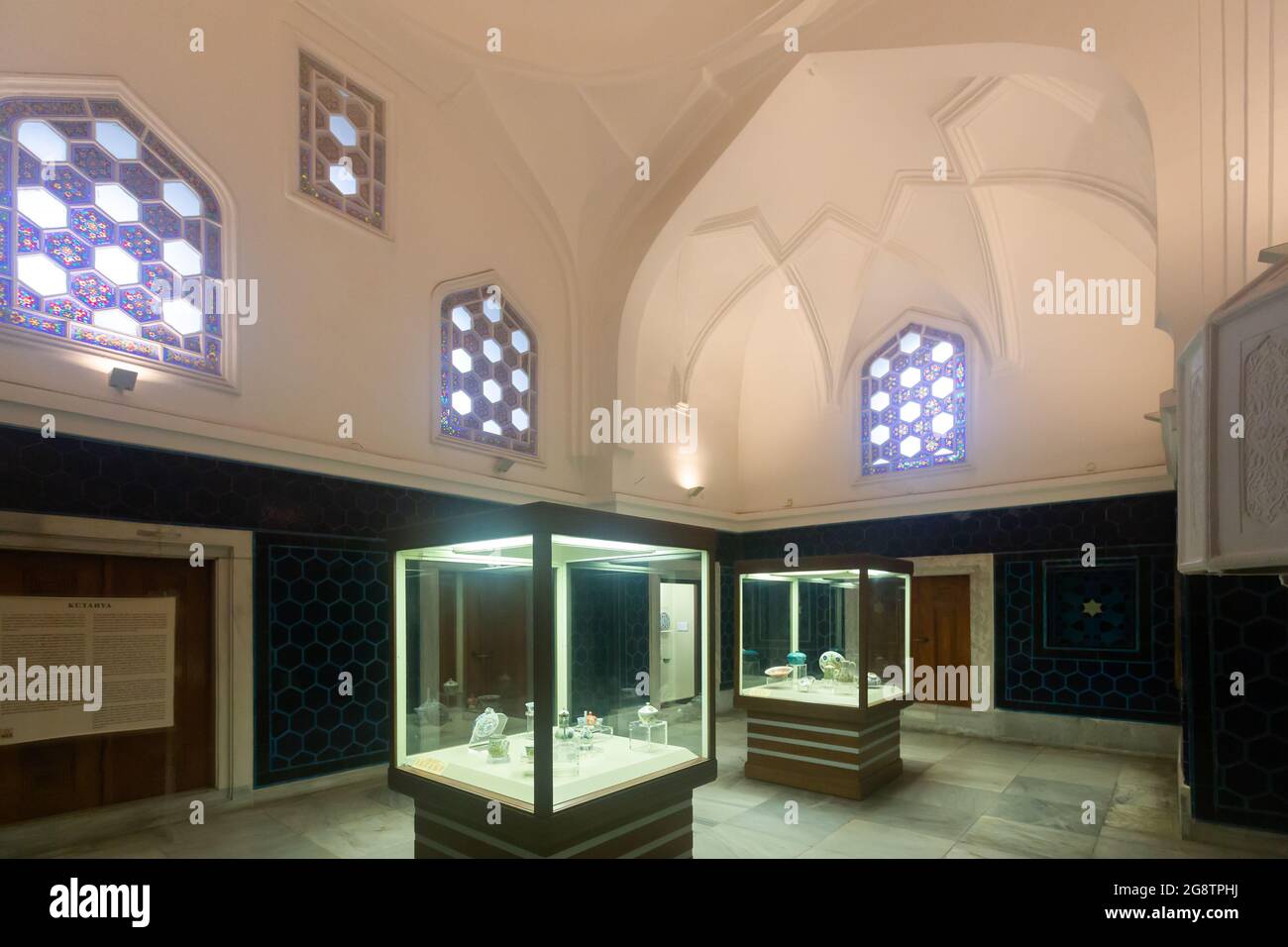 Istanbul, Turkey - January 01, 2021: Interiors and exhibits of the ...