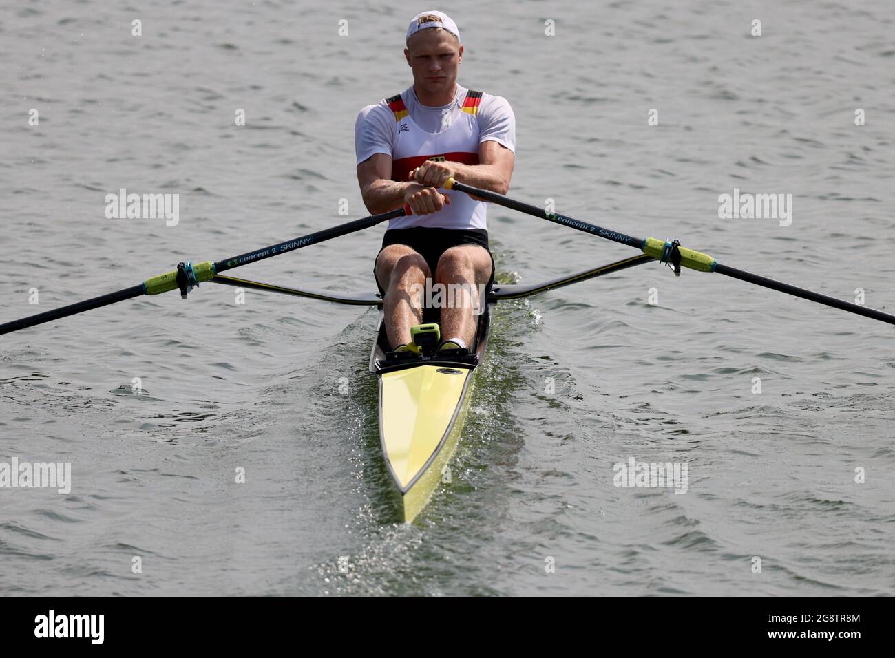 Tokio, Japan. 23rd July, 2021. Rowing: Olympics, preliminaries, men's ...