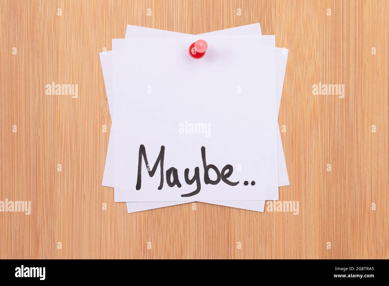 Say maybe hi-res stock photography and images - Alamy
